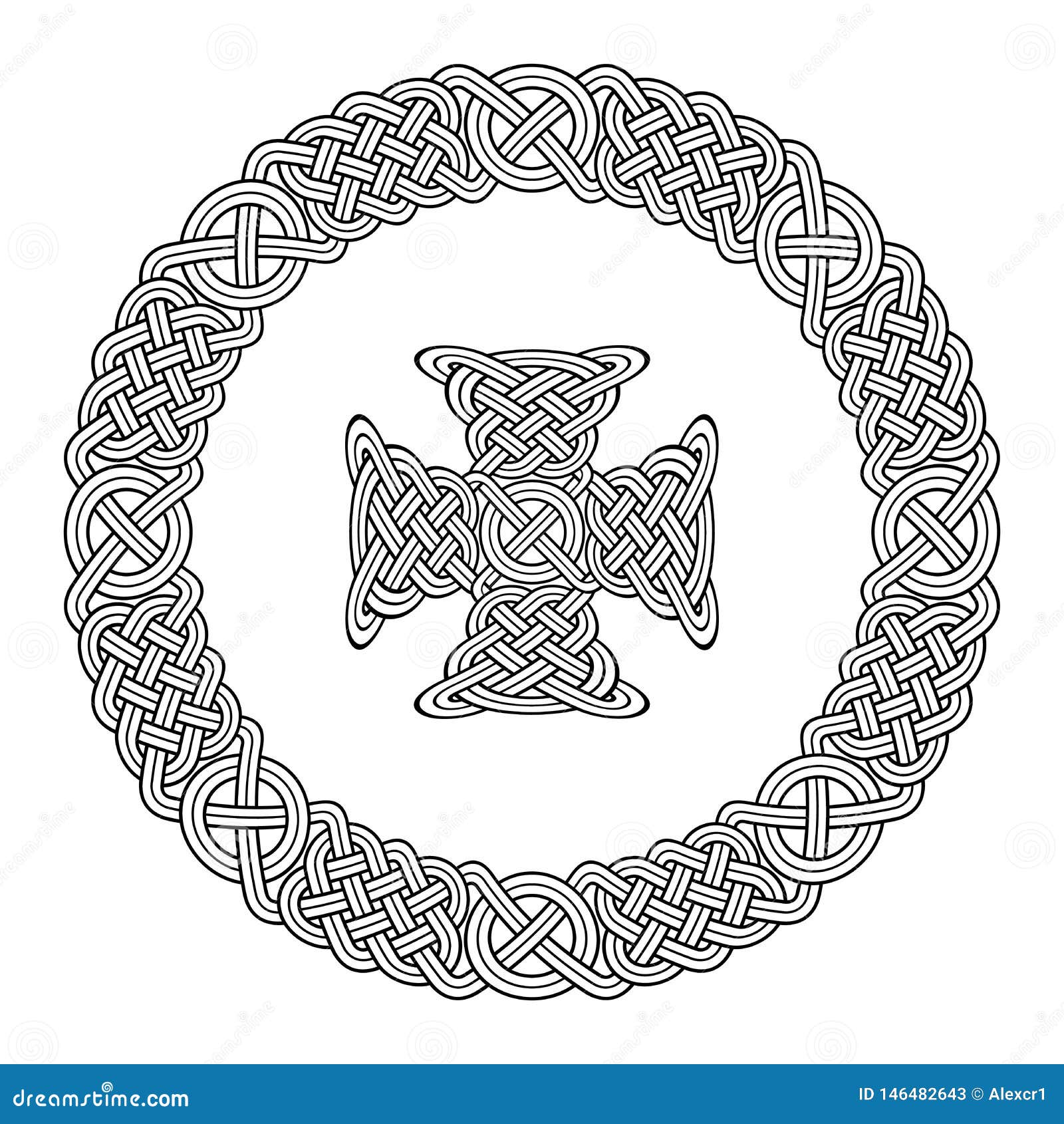 Celtic Patterns Set Vector Illustration | CartoonDealer.com #35814170