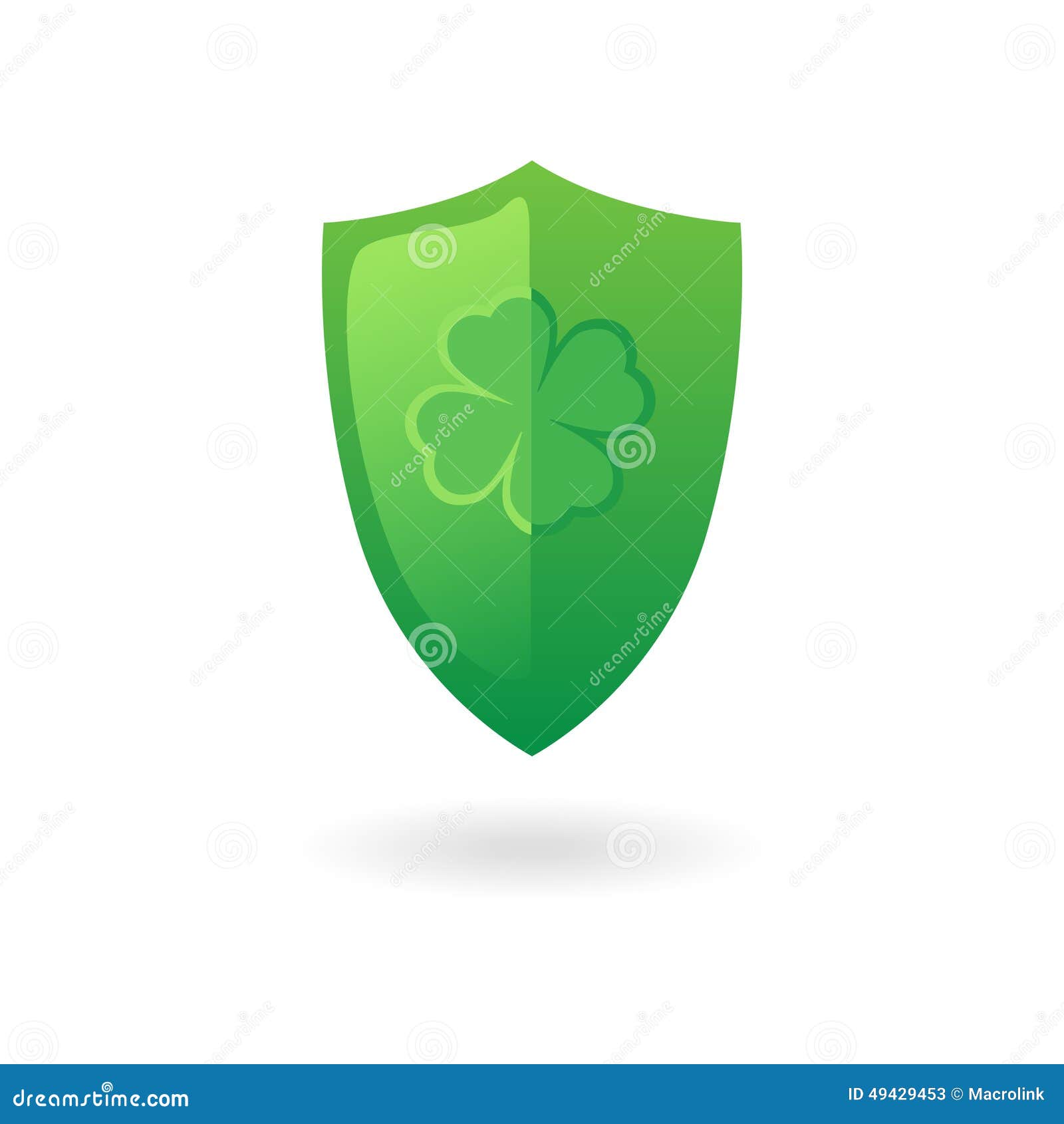 Celtic Shield stock vector. Illustration of green, plant - 49429453