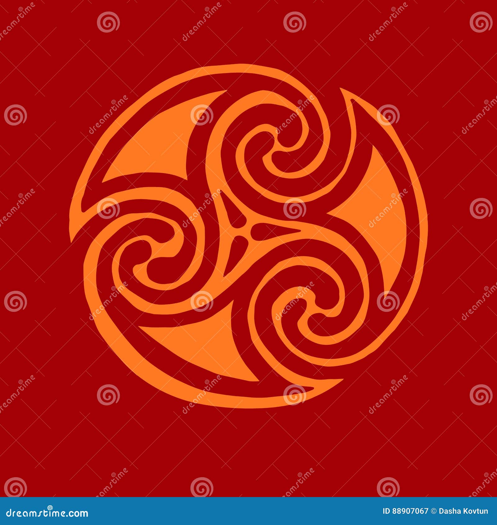 Celtic Sign Design Symbol Element Abstract Knot Icon Tatt Stock Vector ...