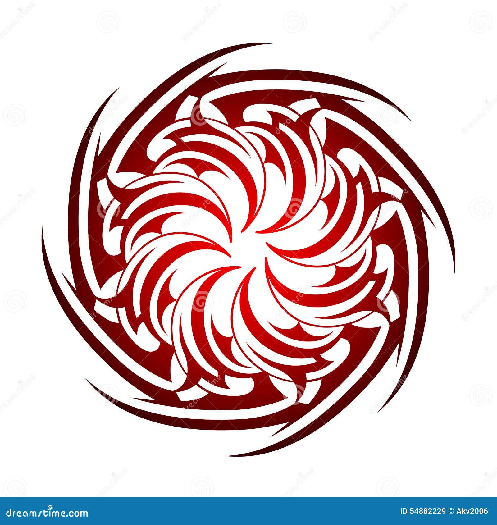 Tribal Circle Tattoo Design - Design Talk