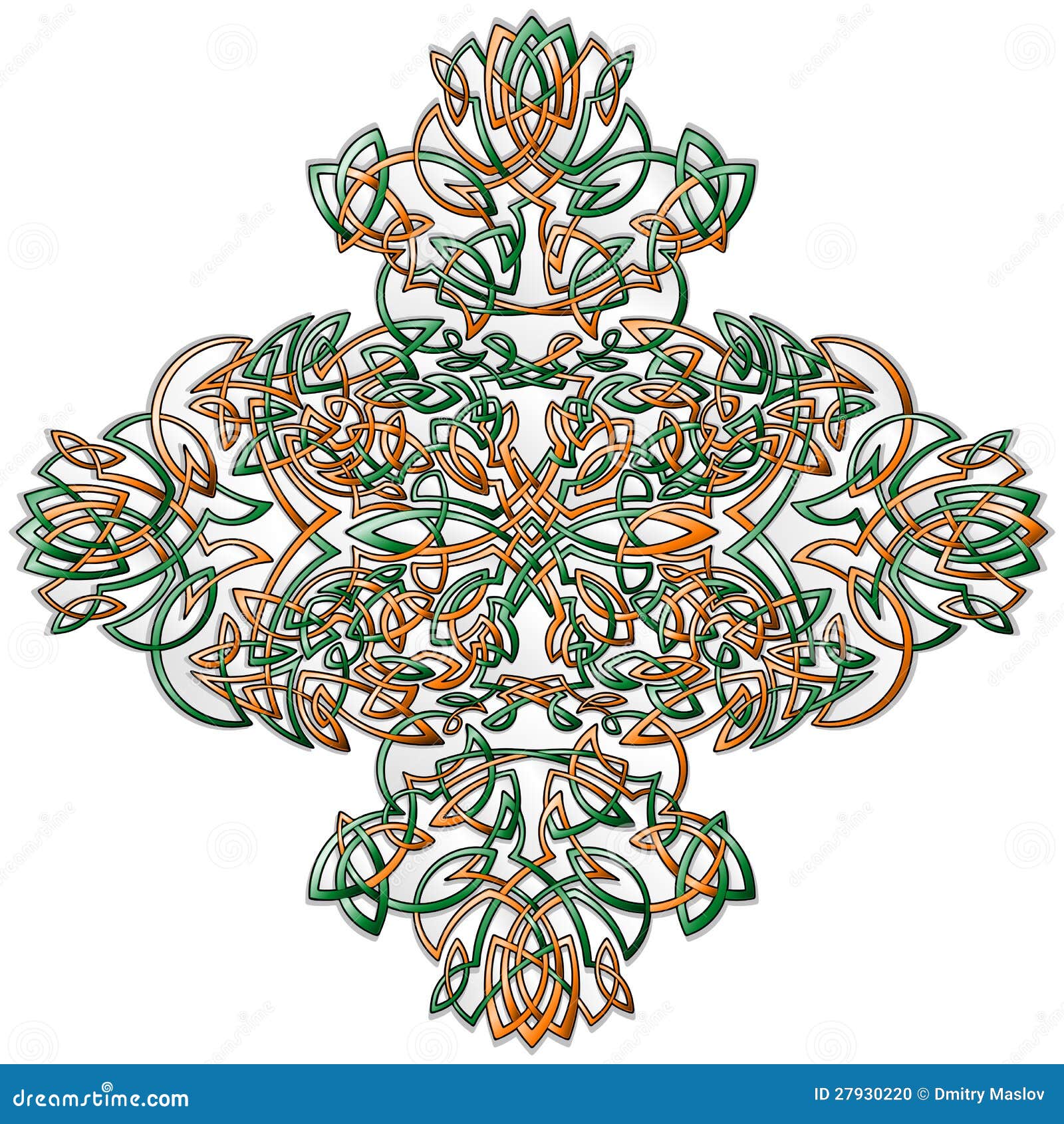 Celtic Style Knots Vector Illustration | CartoonDealer.com #65526914