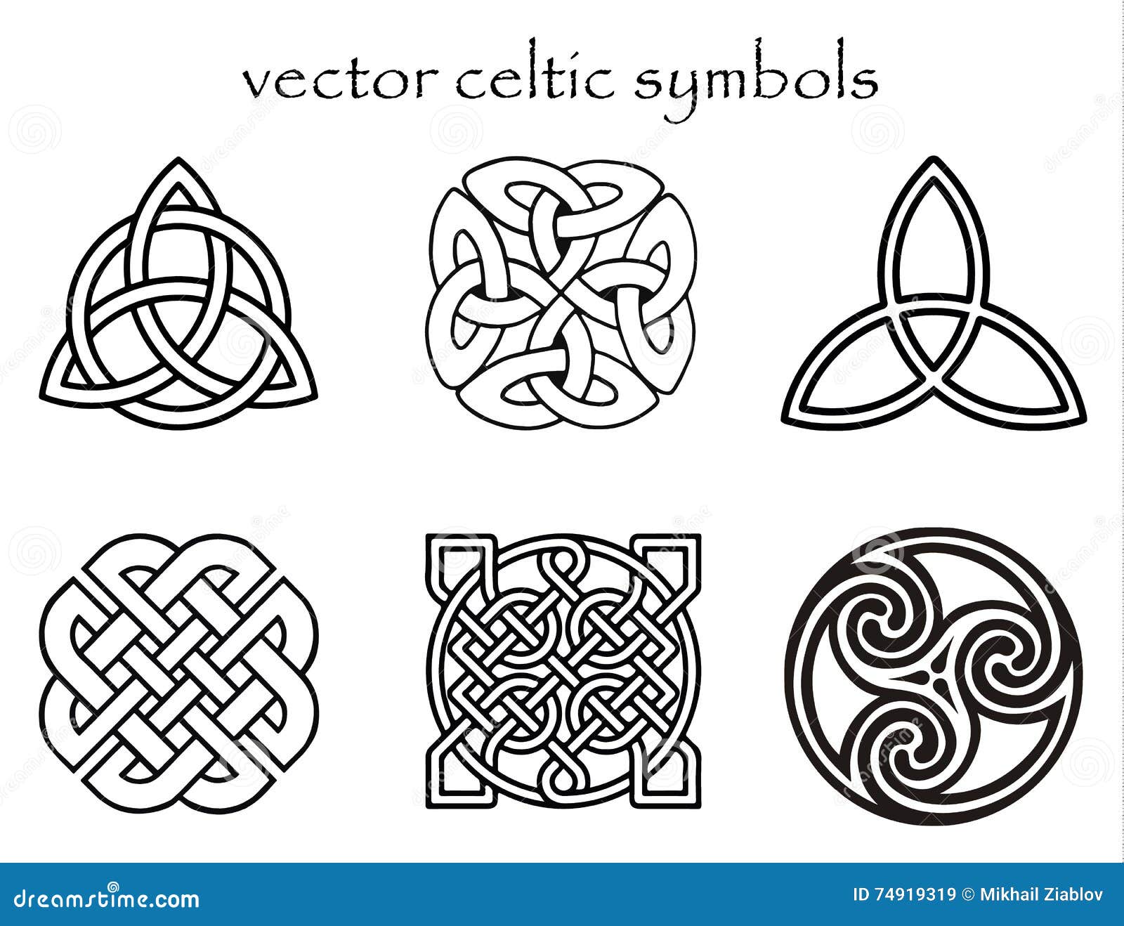 Celtic Symbol Of Horse Vector Illustration | CartoonDealer.com #14574190