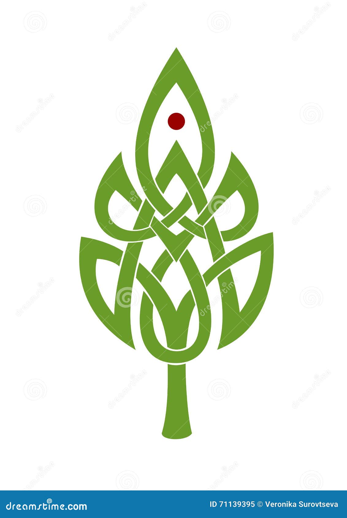 Celtic symbol knot stock vector. Illustration of logotype - 71139395