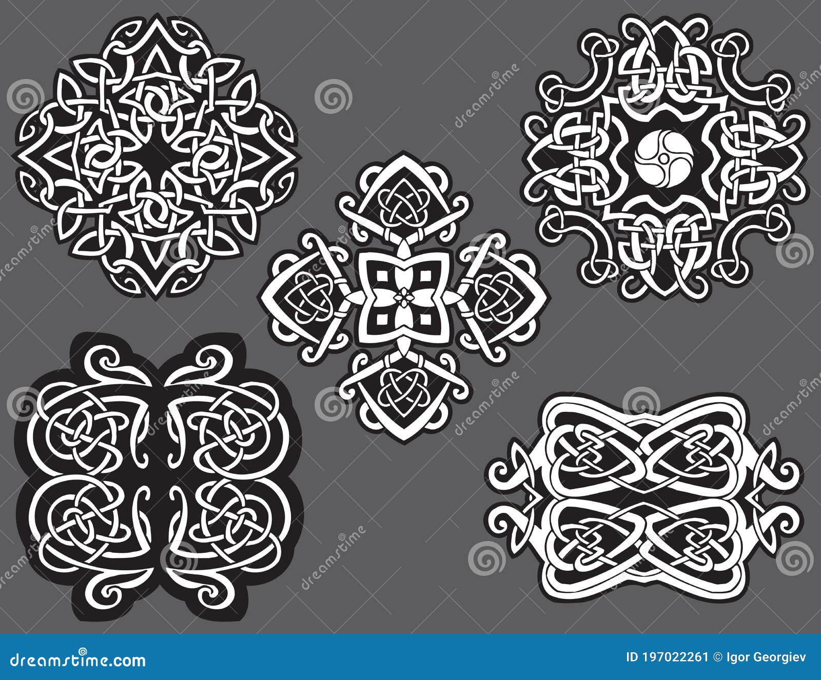 Celtic Irish And Scottish Patterns - Knots, Braids, Key Patterns ...
