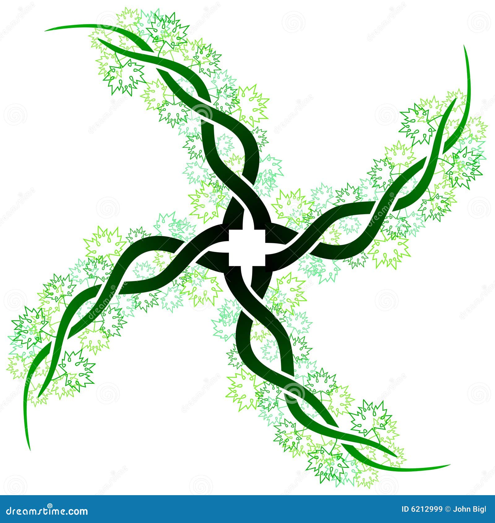 Celtic tree symbol - maple stock vector. Illustration of season - 6212999
