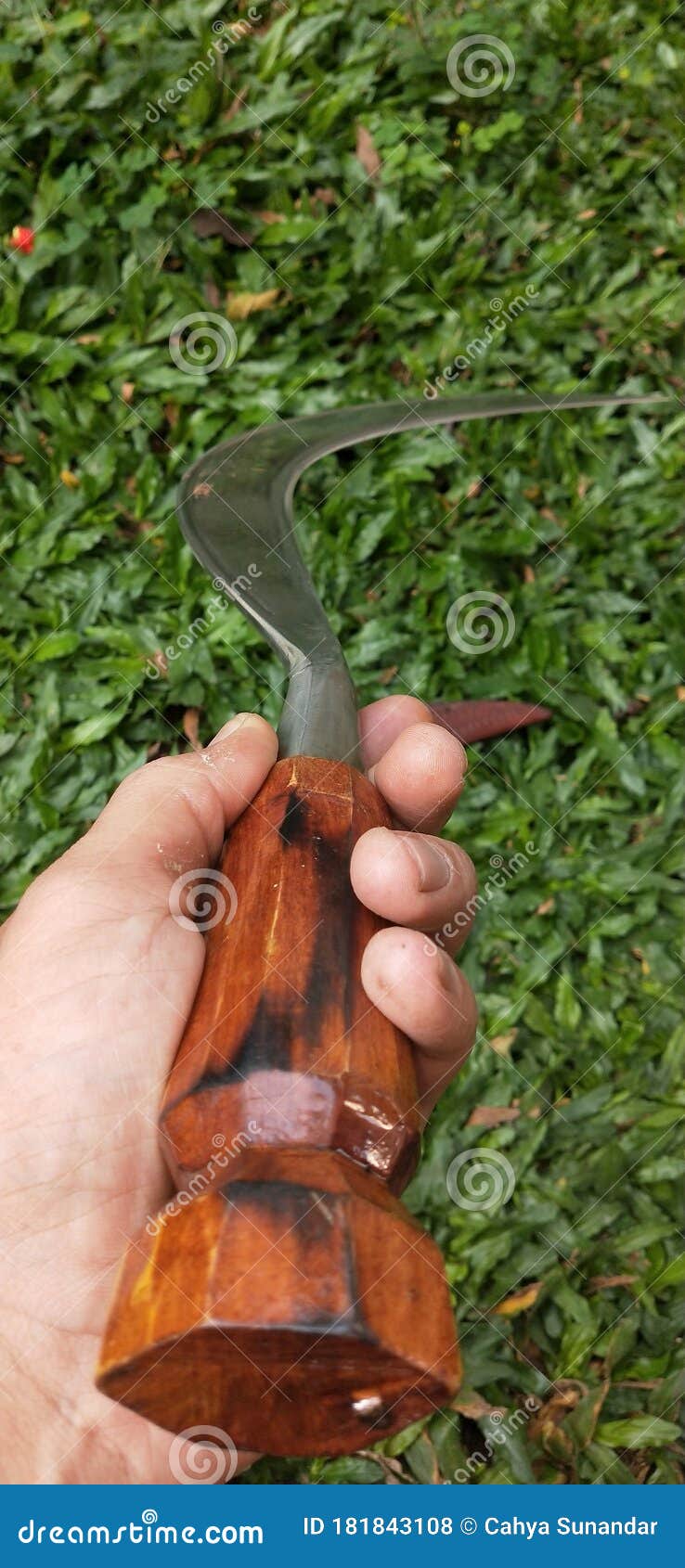 Celurit the Traditional Weapon from East Java Indonesia Stock Photo ...