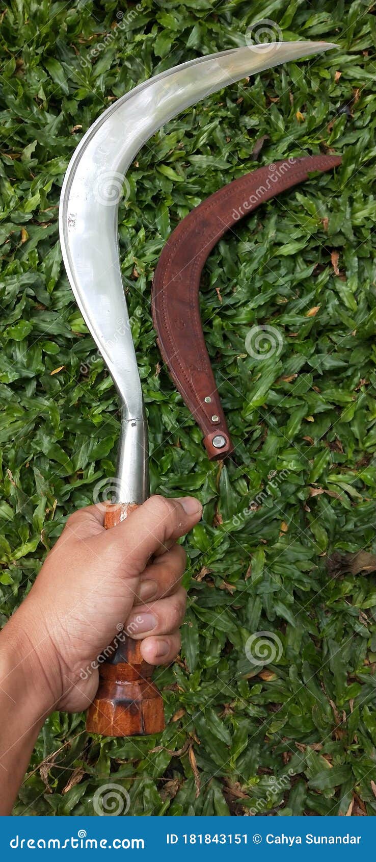 Celurit the Traditional Weapon from East Java Indonesia Stock Image ...