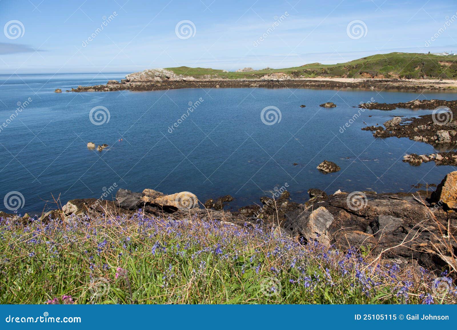 Cemaes Bay stock image. Image of cemaes, wylva, coastline - 25105115