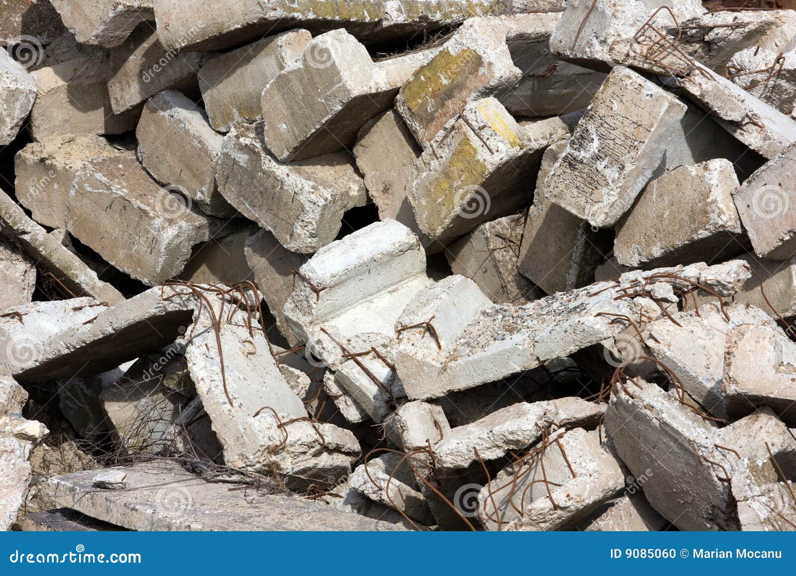 Cement stock photo. Image of smashed, cement, construction - 9085060