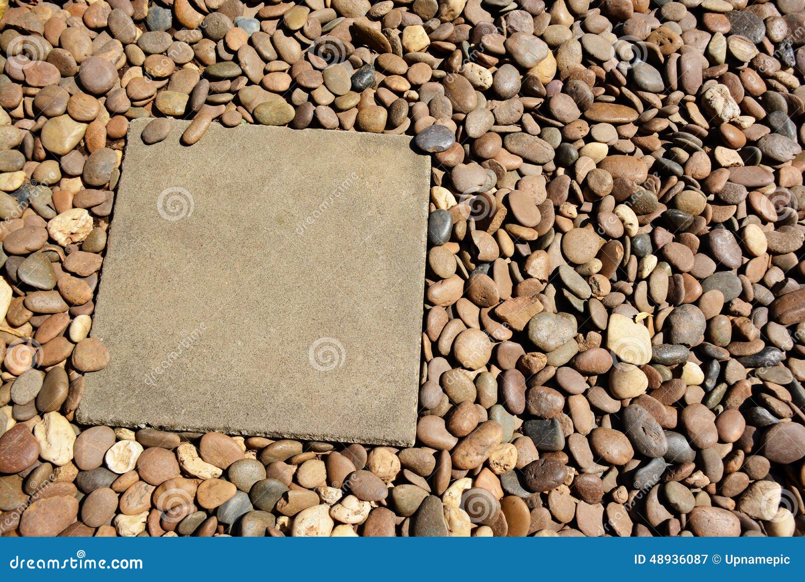 Cement Block on Stone Background. Stock Image - Image of grey, cement ...