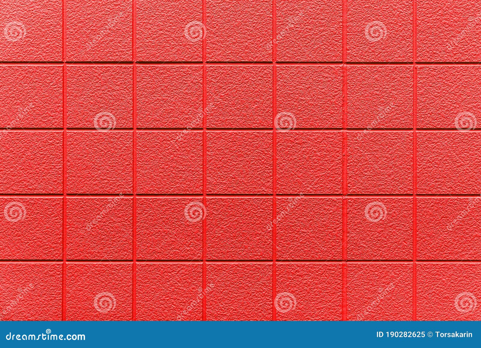 Cement Block Wall Painted Red Texture Stock Image - Image of fonts ...