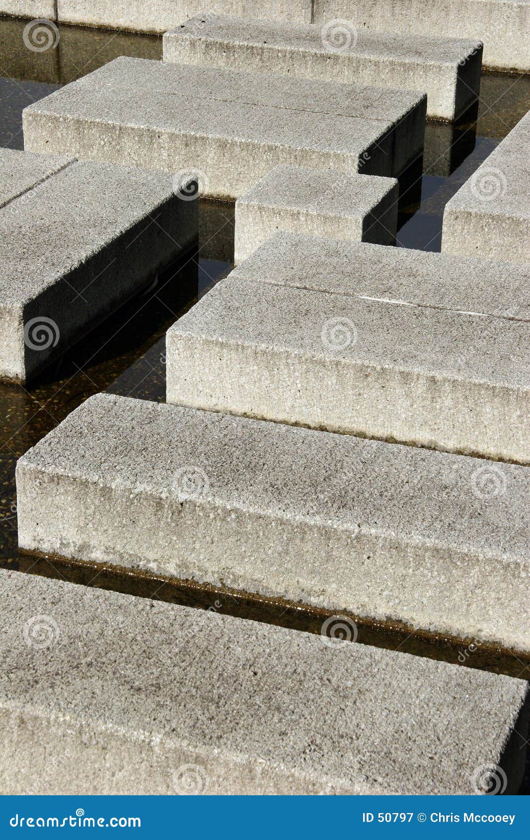 Cement blocks. stock image. Image of stark, cement, block - 50797