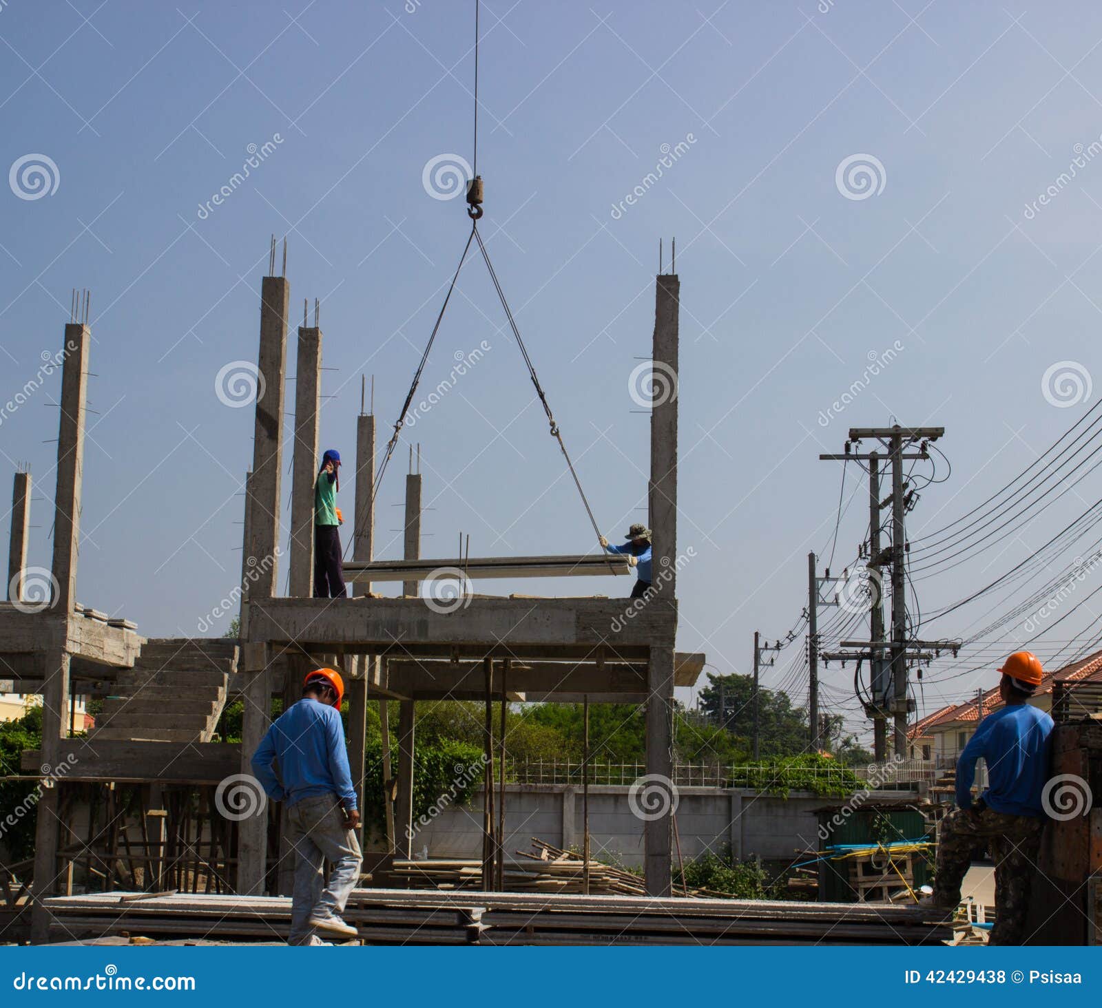 Cement board lift up editorial stock photo. Image of technology - 42429438
