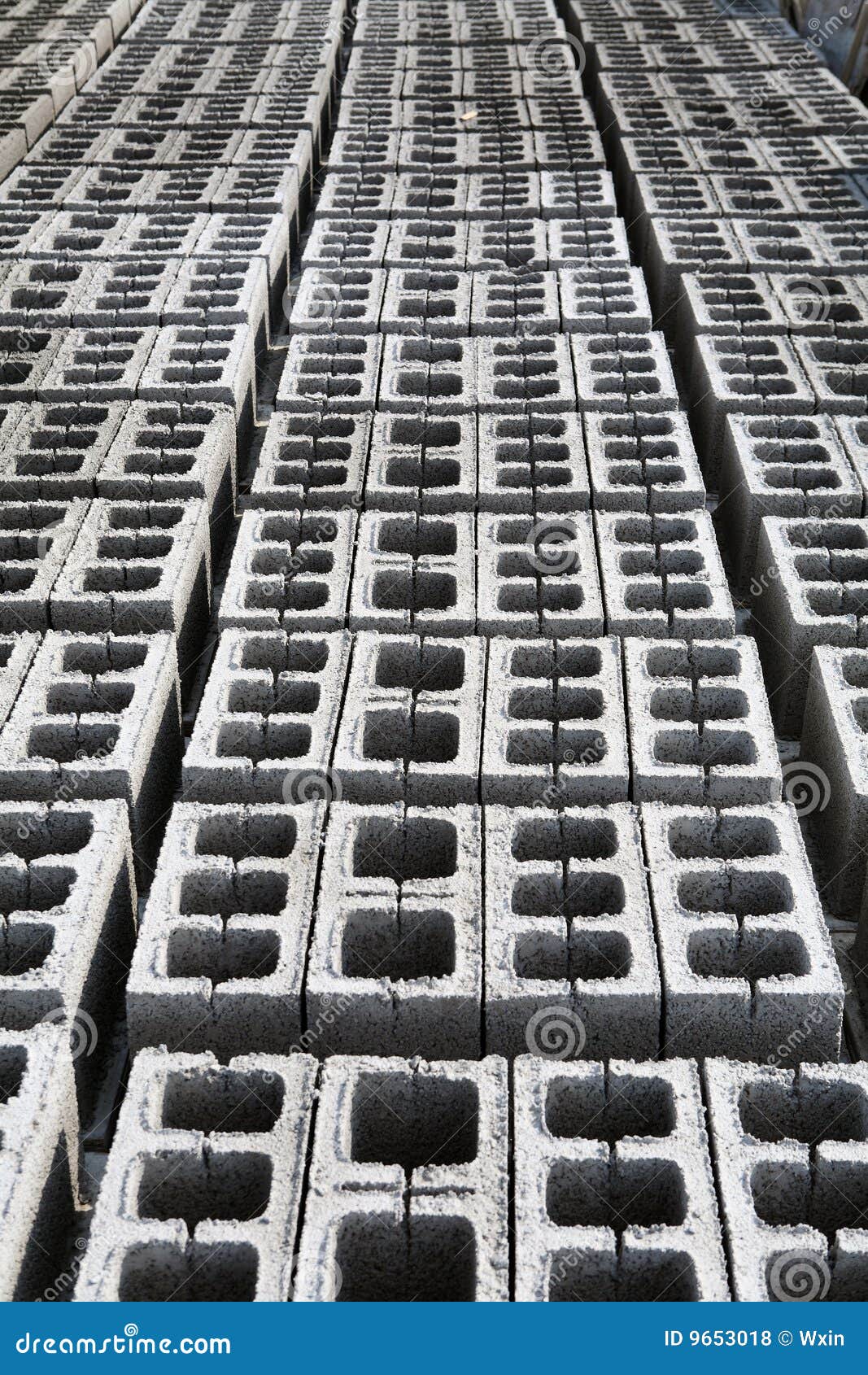 Cement Bricks In Different Colors Stock Image | CartoonDealer.com #11455483