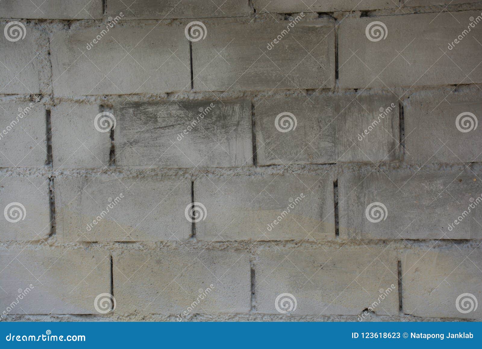 Cement Bricks at Construction Site Stock Image - Image of design, stone ...