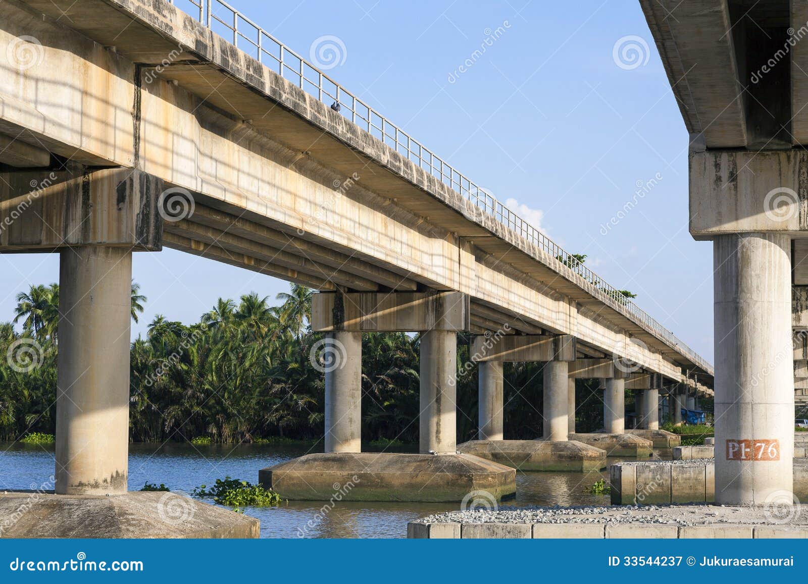 Cement bridge stock image. Image of viaduct, cement, bridge - 33544237