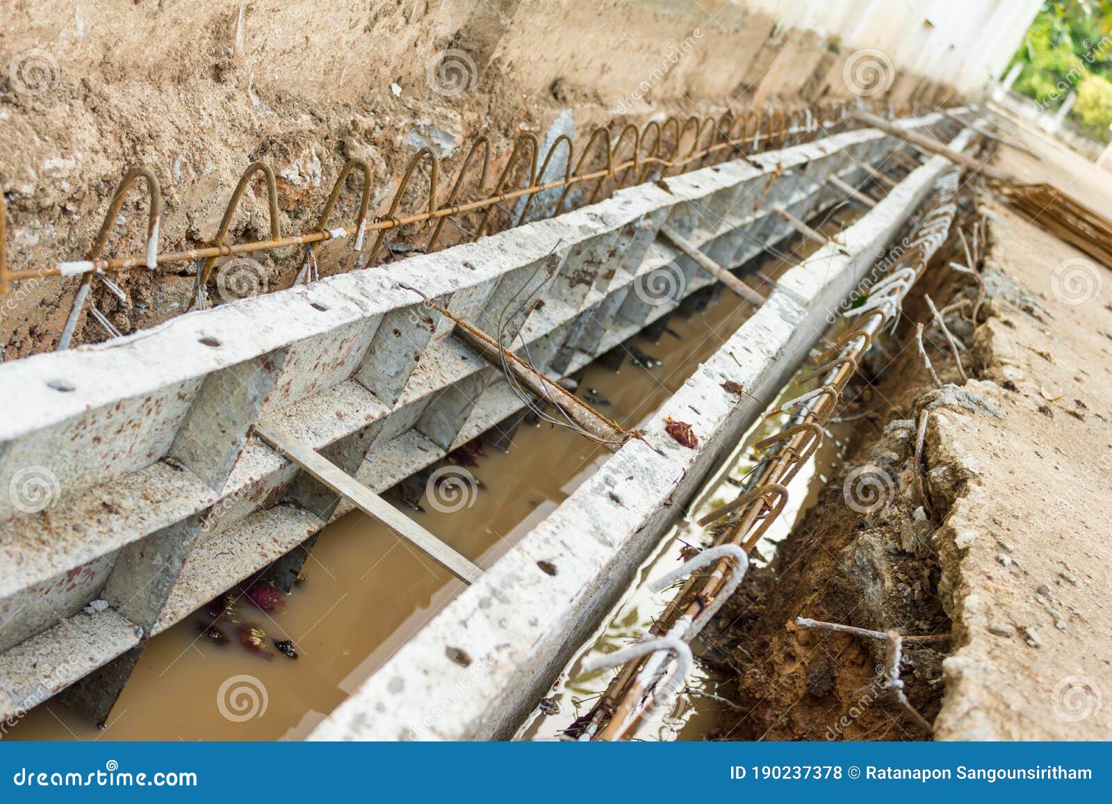 Drainage Construction Of Medeo Or Medeu Dam Stock Photo | CartoonDealer ...