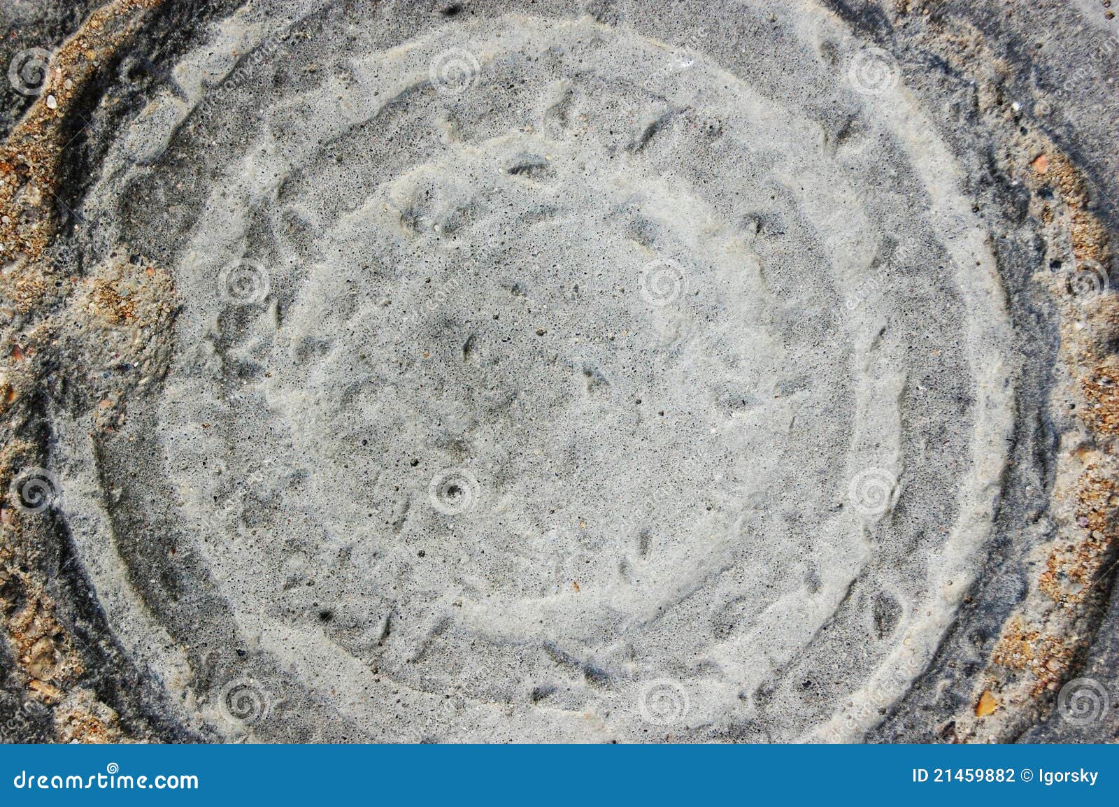 Cement circles stock photo. Image of texture, round, concrete - 21459882