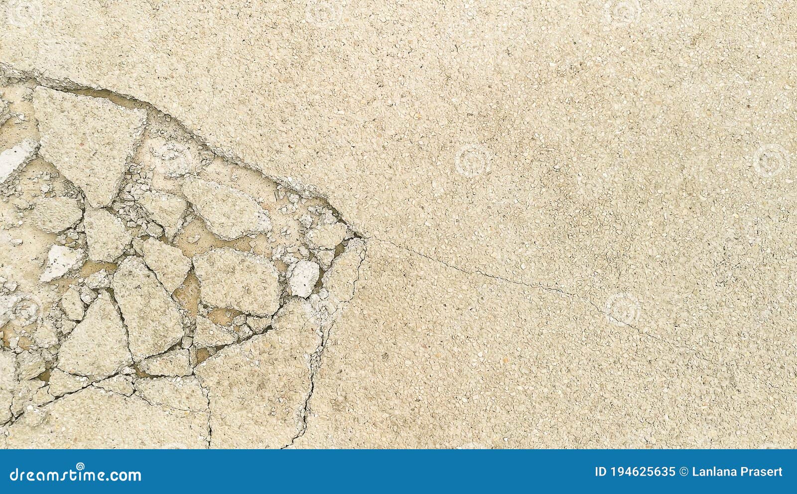 Cement Concrete Floor Broken, Destroy Damage Effect Background Stock ...