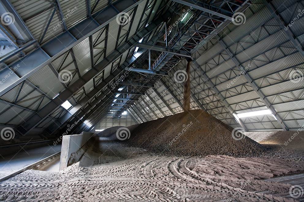 Cement factory stock photo. Image of business, manufacturing - 18224956