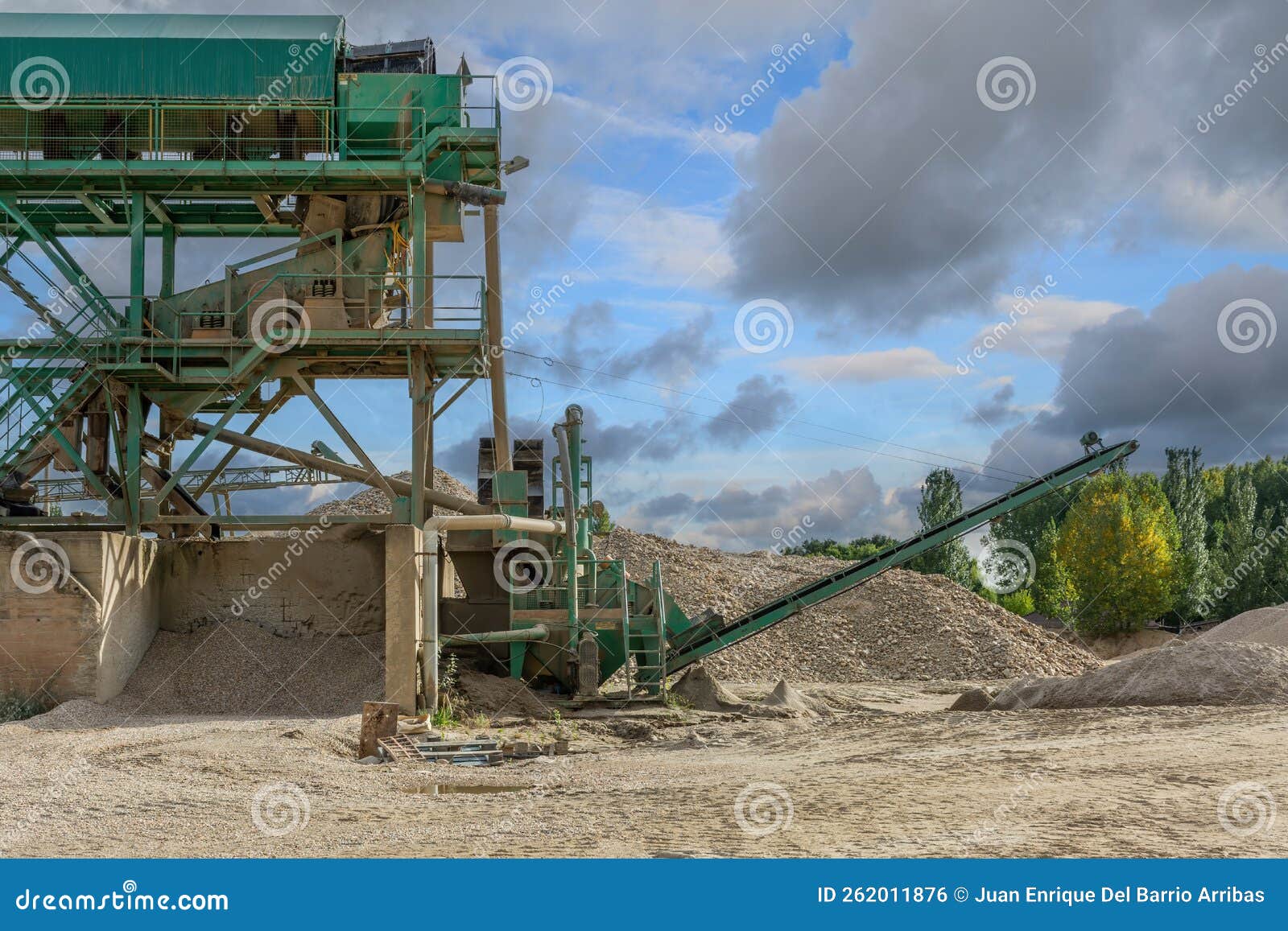 Cement Factory Empty and without Activity Due To the Industrial and ...