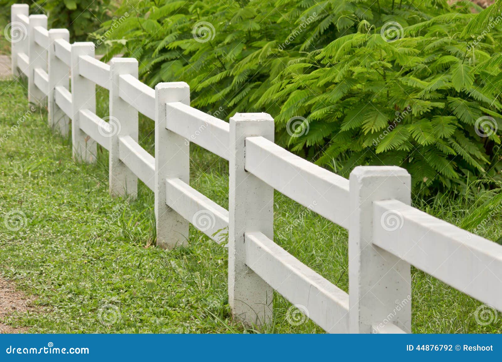 Cement fence stock photo. Image of cement, farm, fence - 44876792