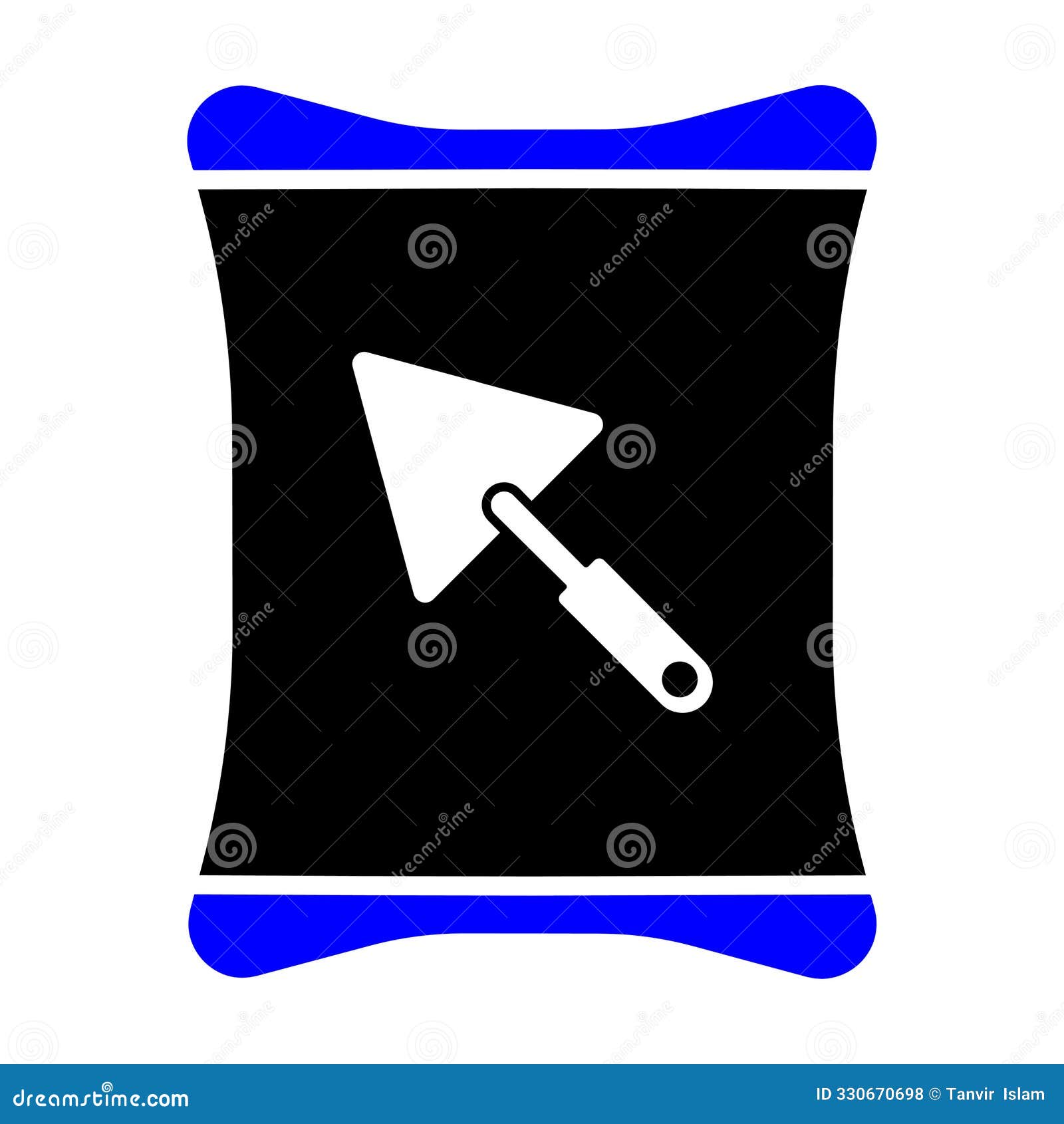 Cement Icon stock illustration. Illustration of graphic - 330670698