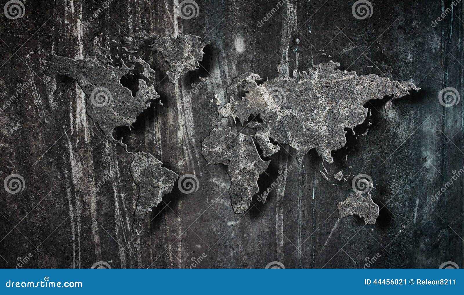 Cement Map stock image. Image of land, continent, country - 44456021