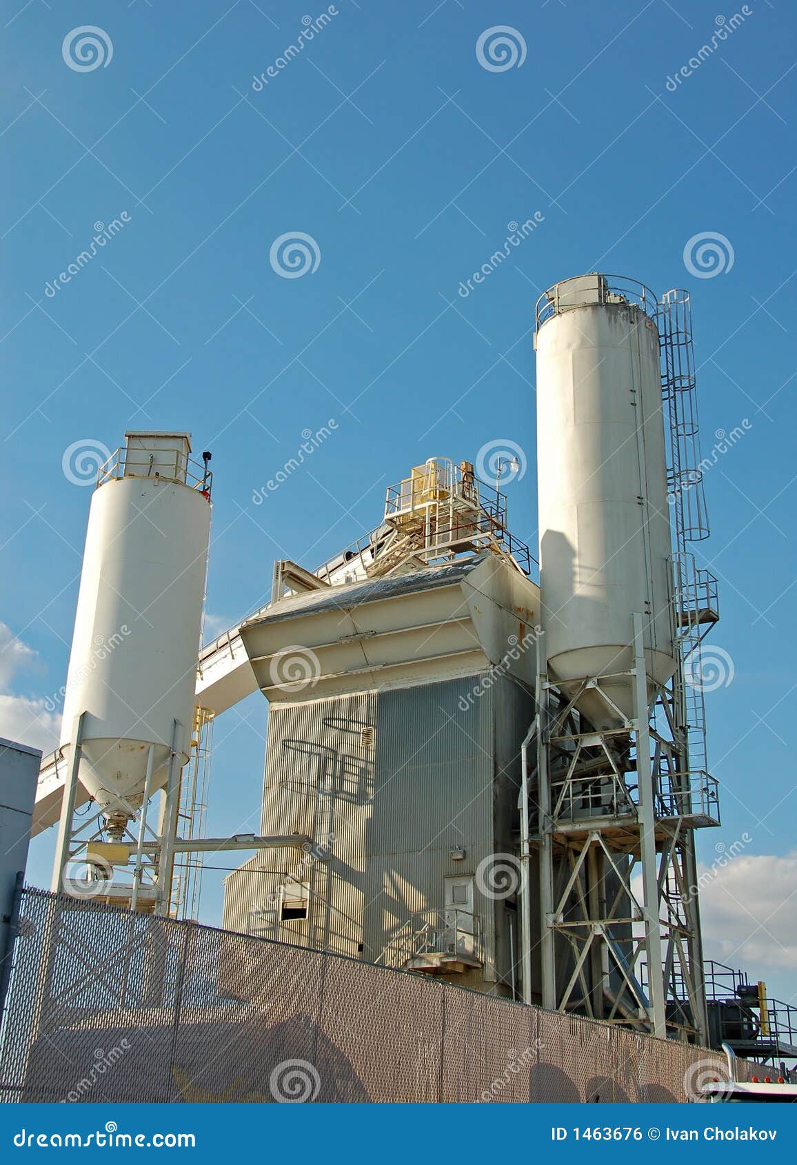 Cement mill stock photo. Image of facility, equipment - 1463676