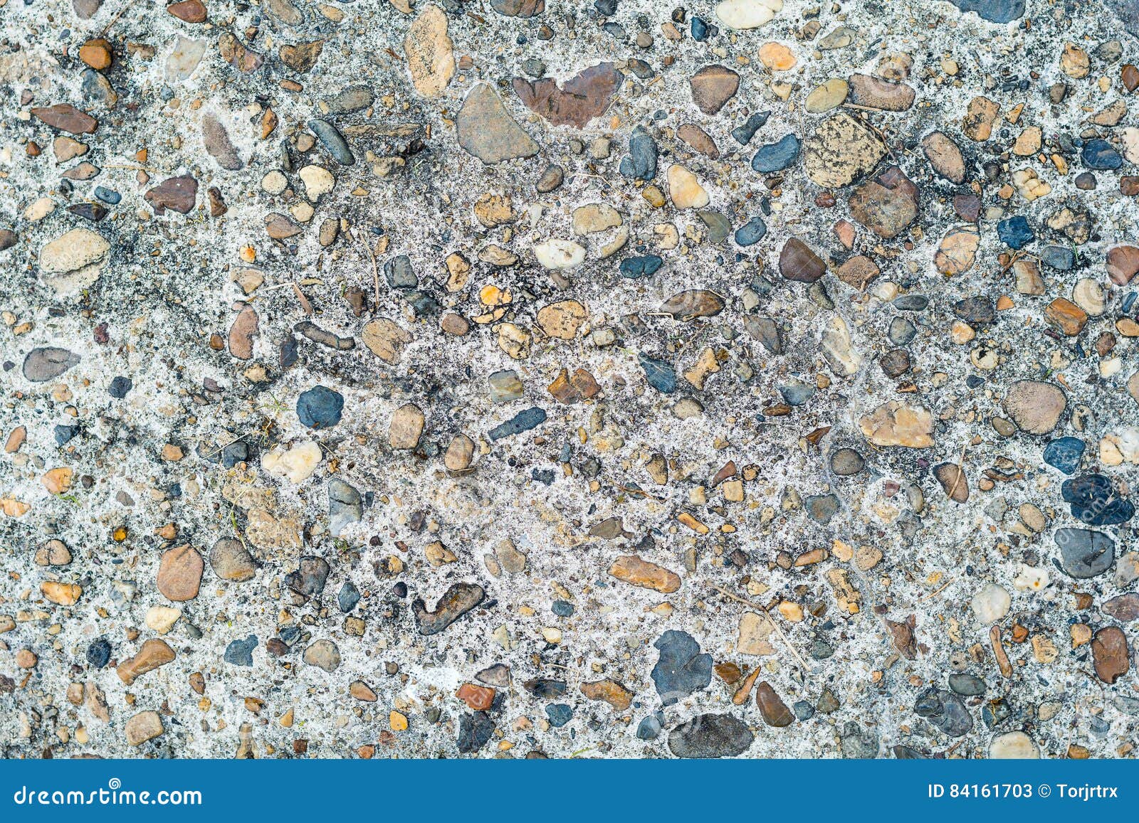 Cement Mixed with Small Stone,gravel Background and Texture. Stock ...