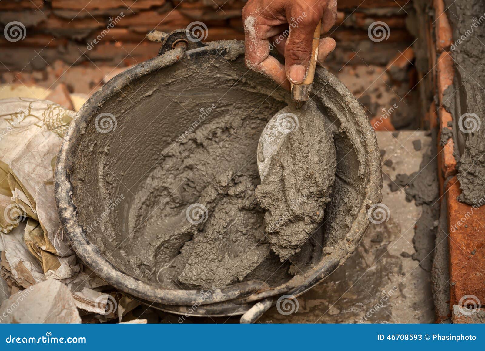 Cement Mortar Black Wall, Concrete Texture Stock Image | CartoonDealer ...