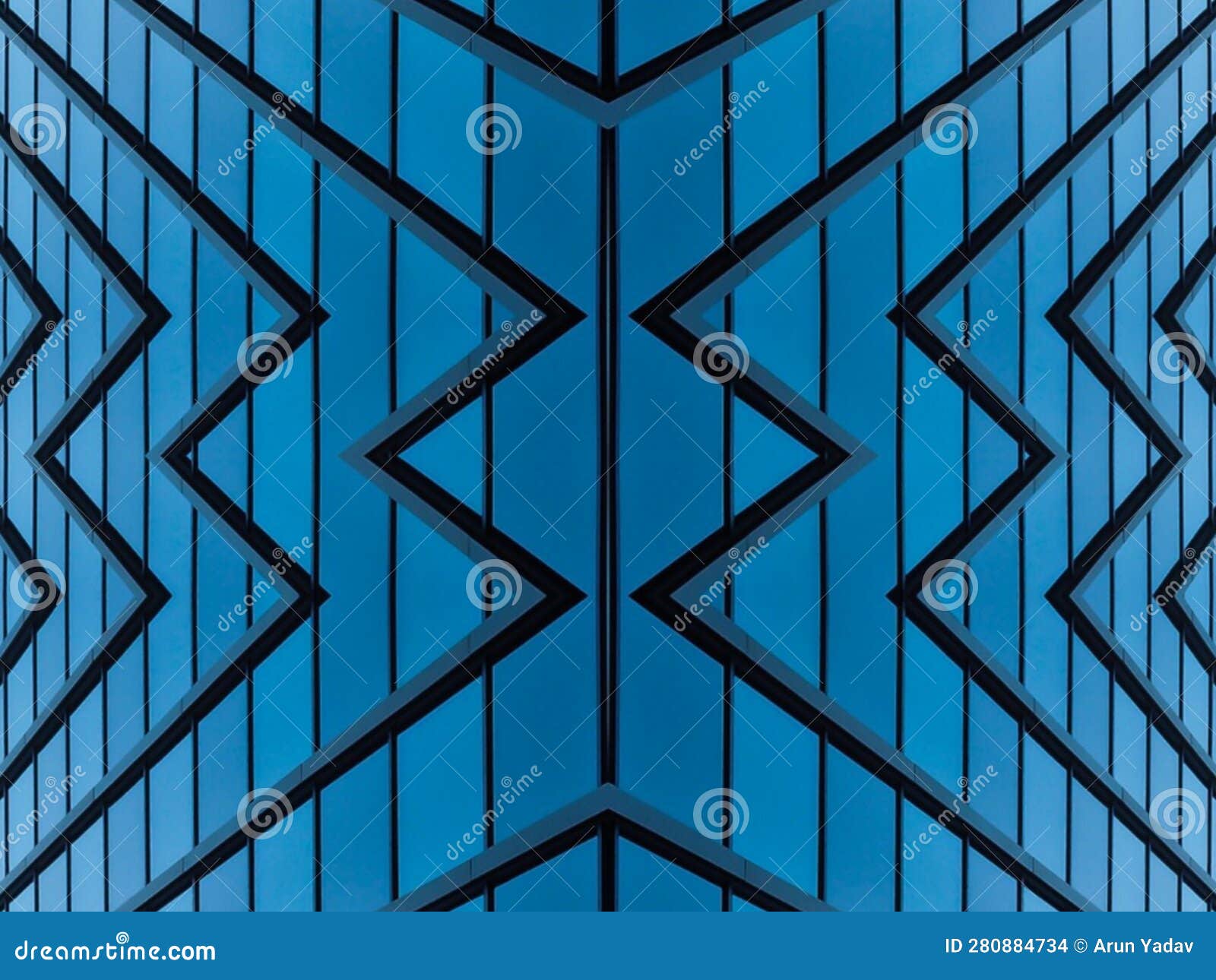 Cement Panel Architecture Details Geometric Pattern Stock Photo ...