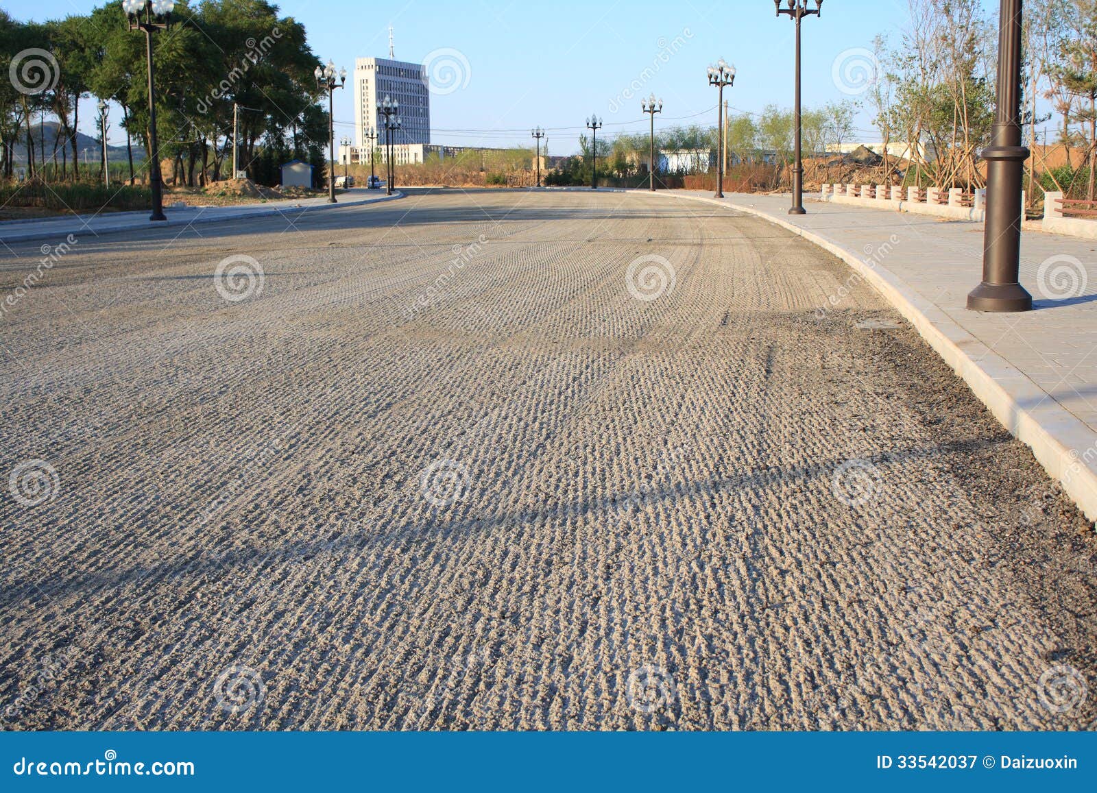 Cement pavement stock image. Image of clay, finish, cement - 33542037