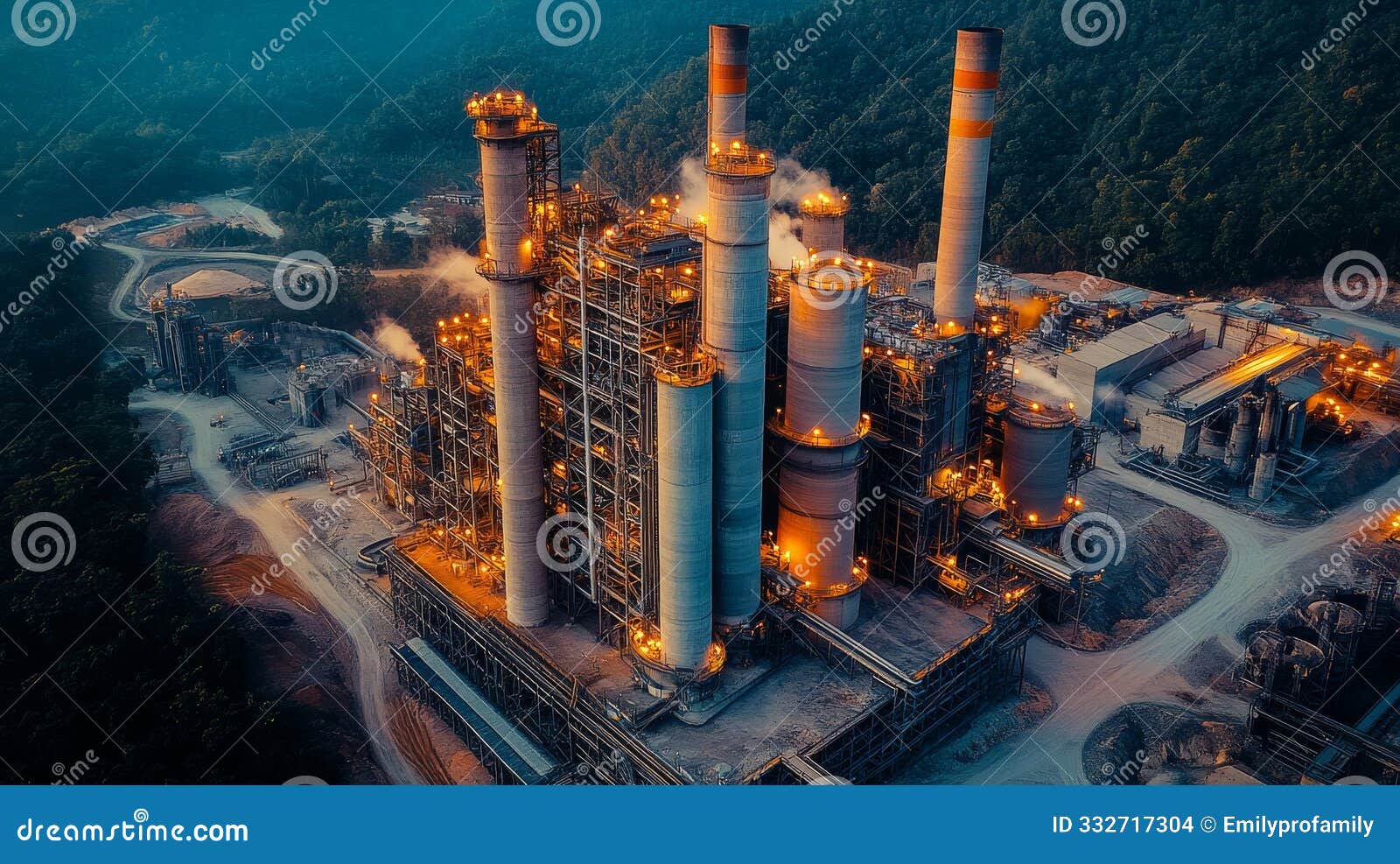 Cement Plant Working with CCS Technology To Reduce Emissions during ...