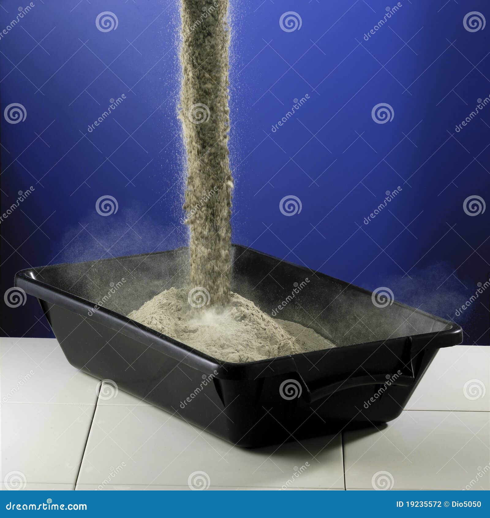 Cement powder stock photo. Image of texture, floor, dust - 19235572