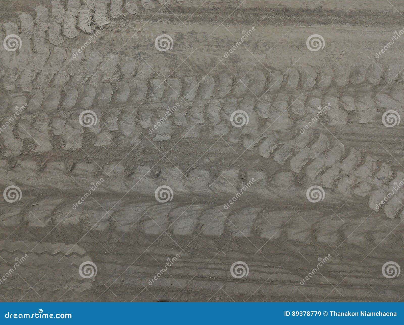 Cement Powder and Wheel Track Stock Image - Image of textured, track ...