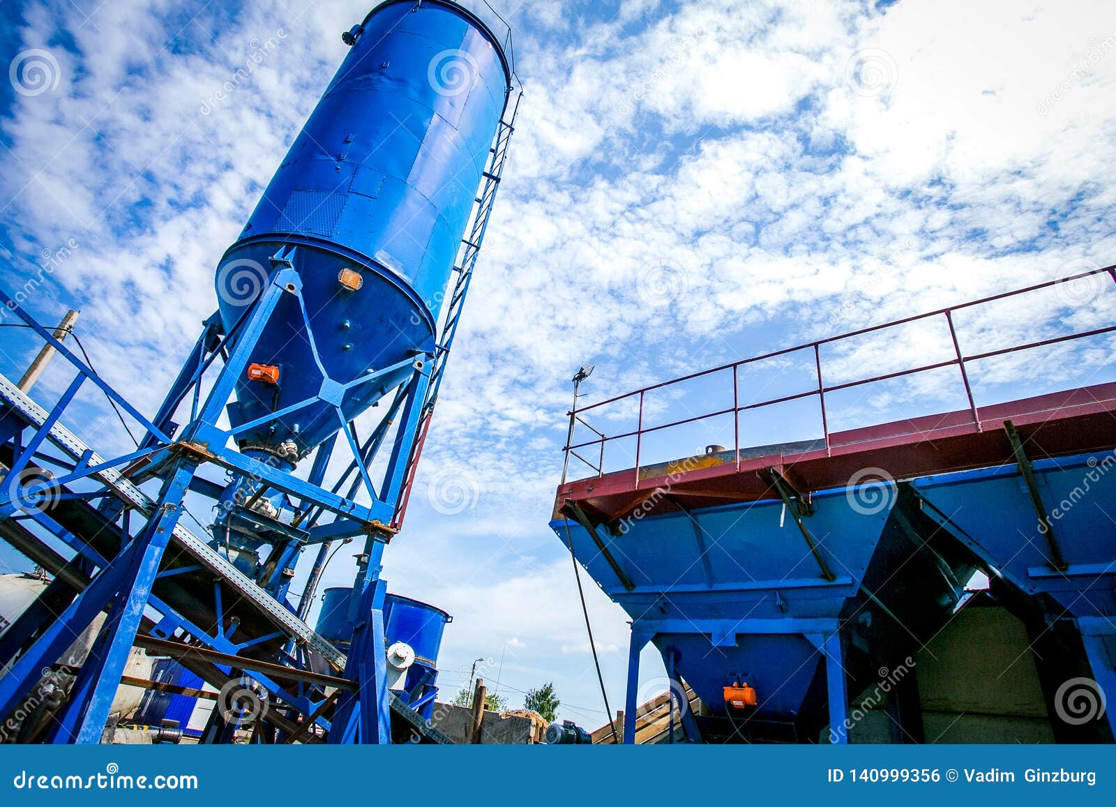 Cement Production in Quarry Stock Photo - Image of coal, industry ...