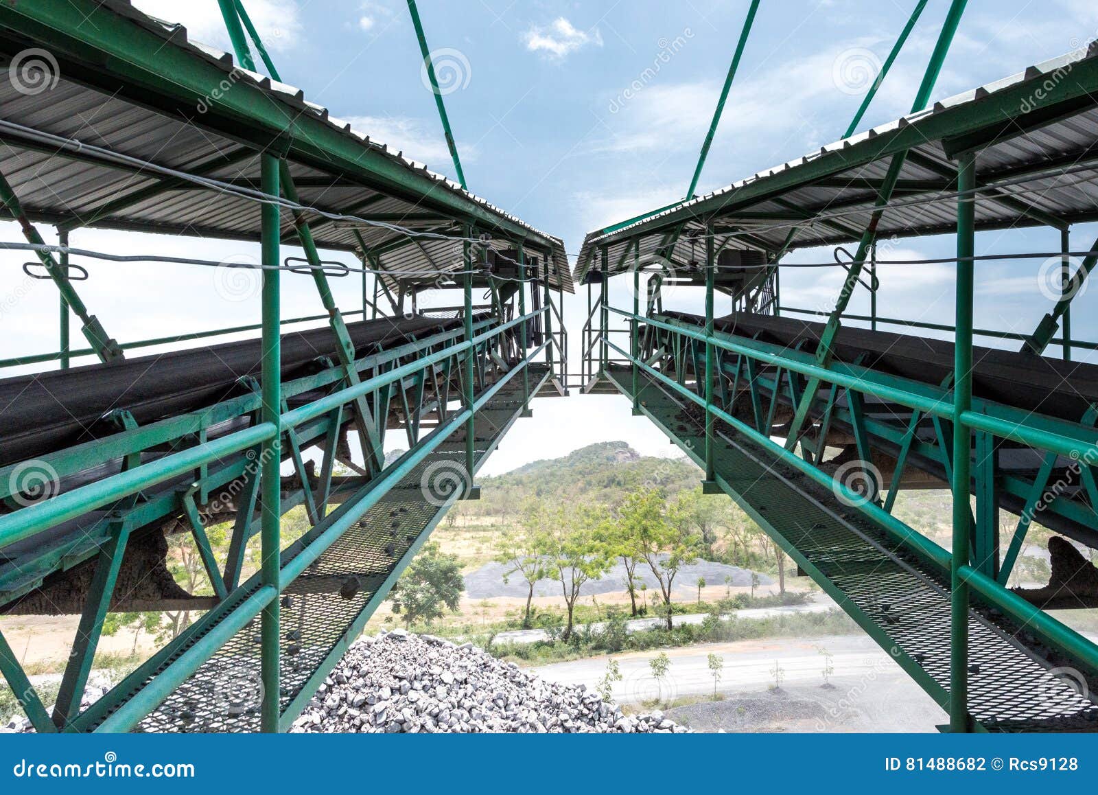 Cement quarry factory. stock photo. Image of concrete - 81488682