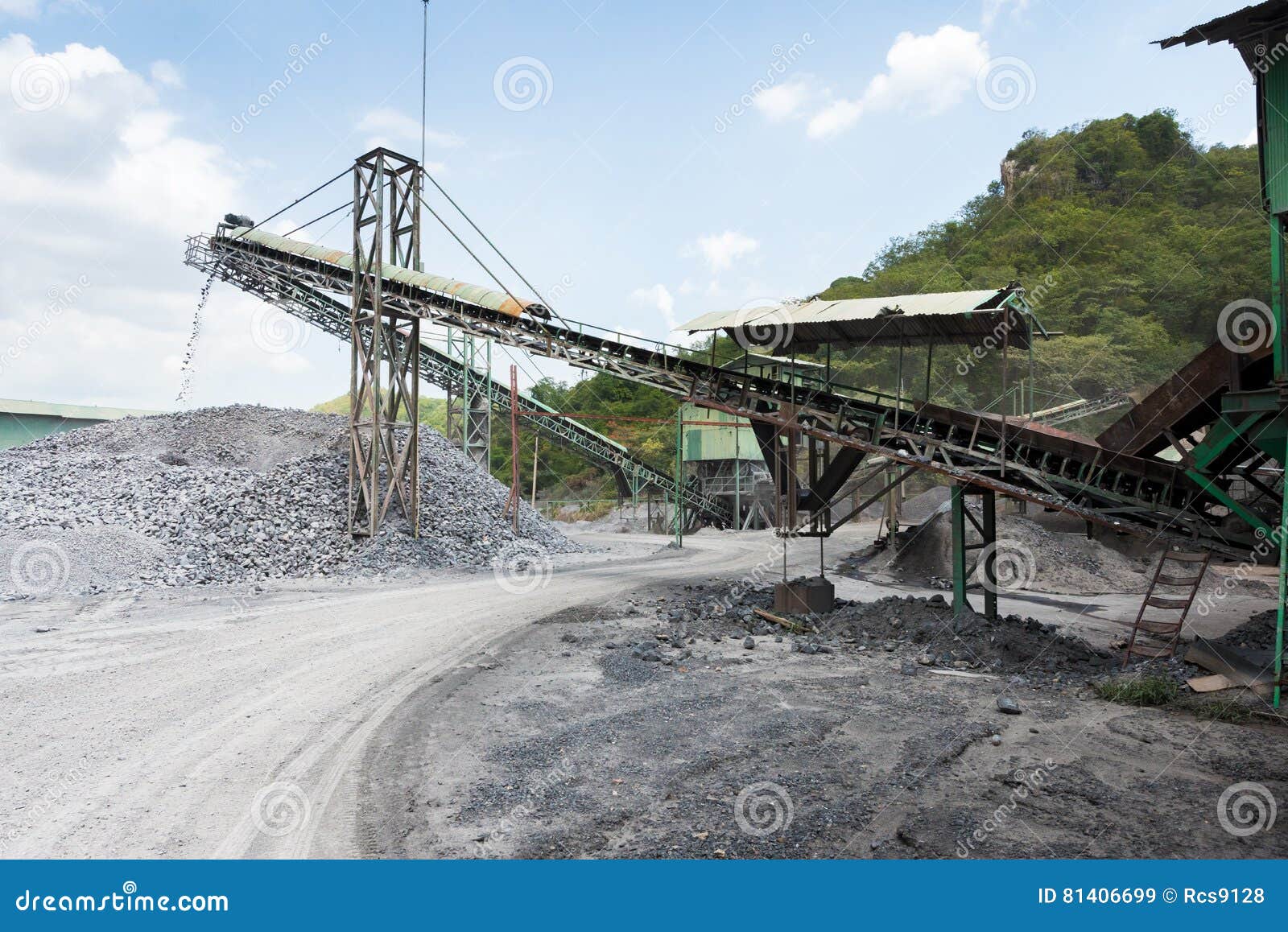 Cement quarry stock image. Image of dust, cement, extraction - 81406699