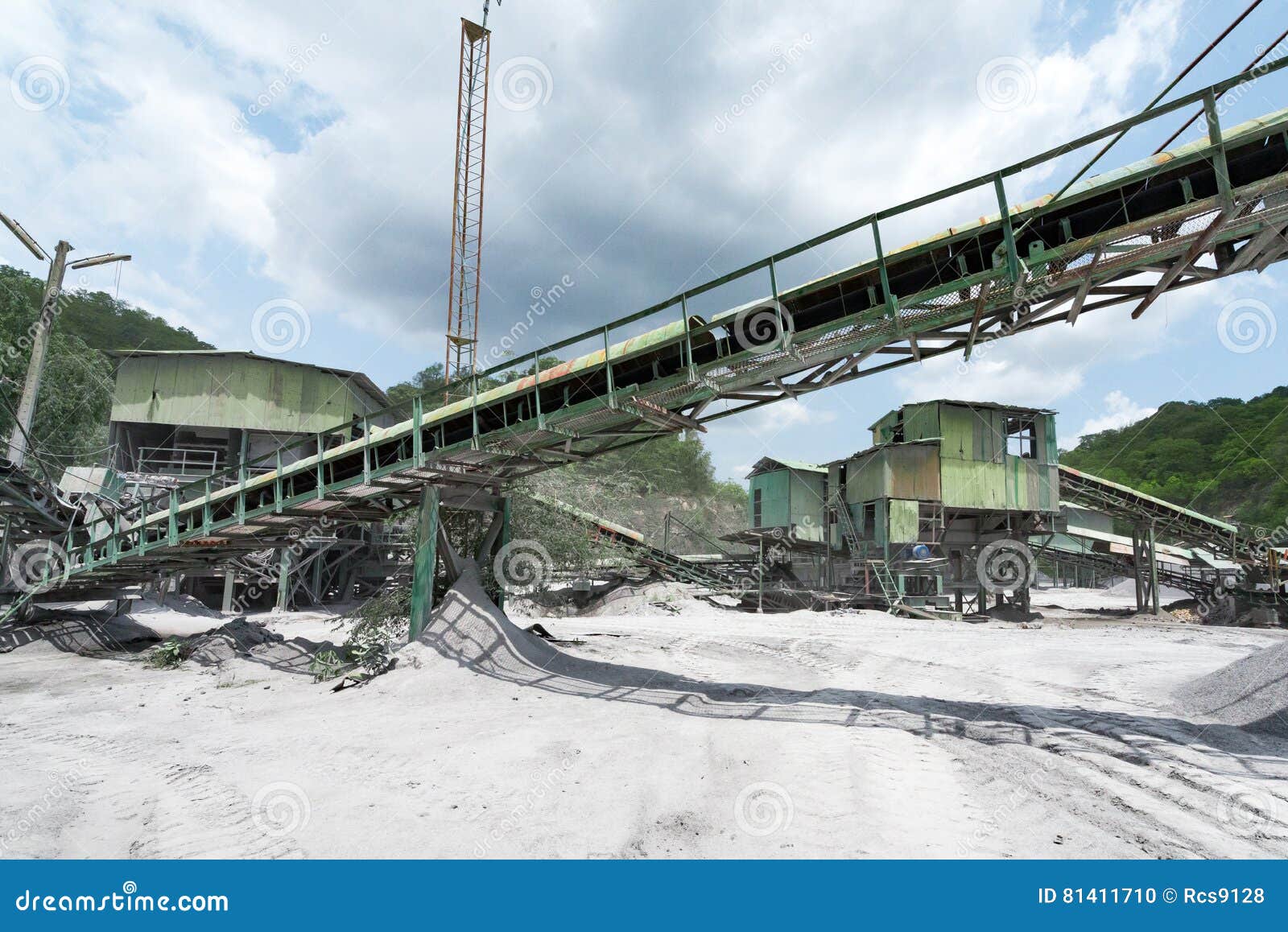 Cement quarry stock photo. Image of extraction, aggregate - 81411710