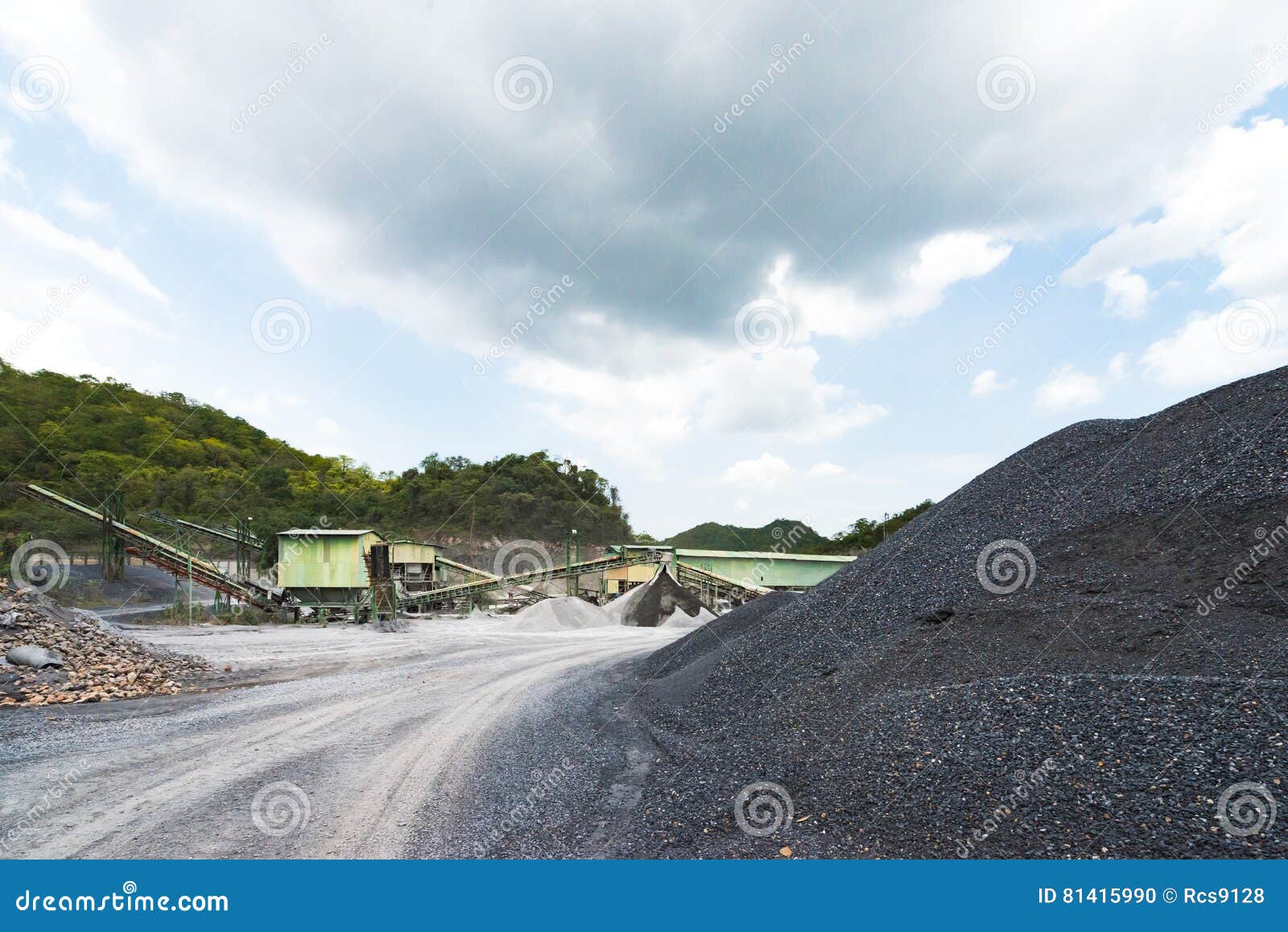 Cement quarry stock photo. Image of desalination, extraction - 81415990