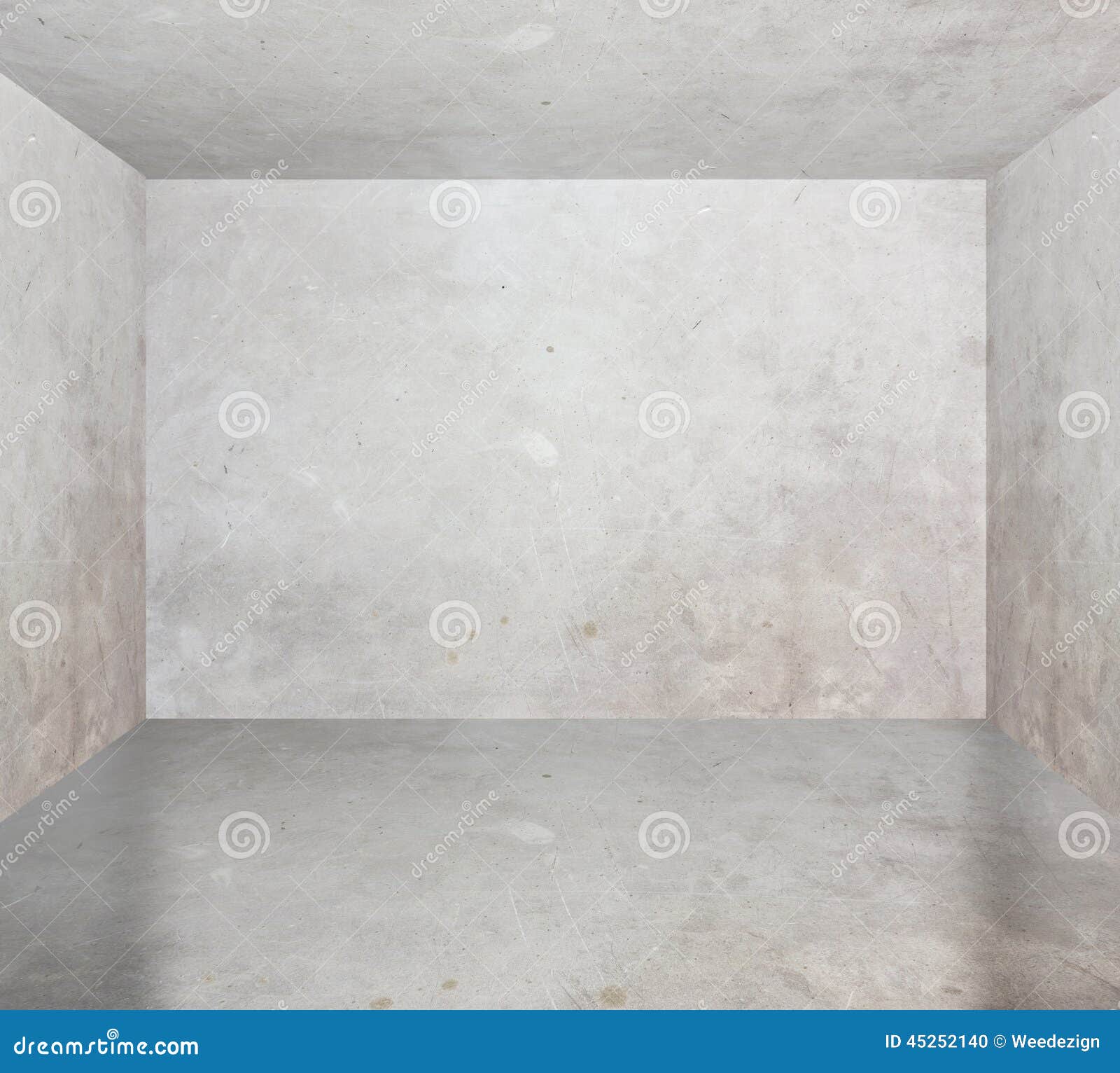 Old Cement Room Interior At Home For Background Royalty-Free Stock ...