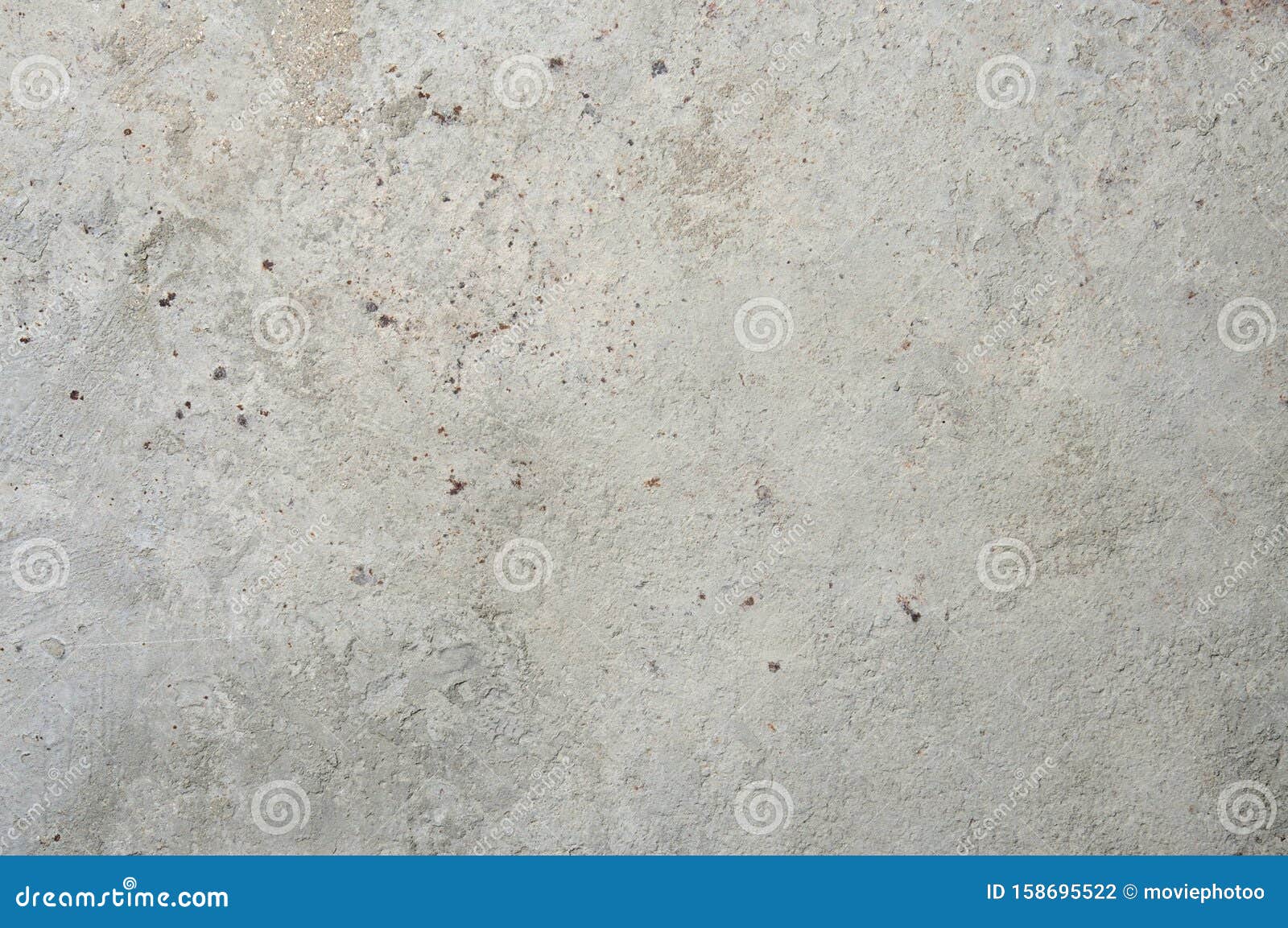Cement on Rusty Metal for Background Stock Photo - Image of texture ...