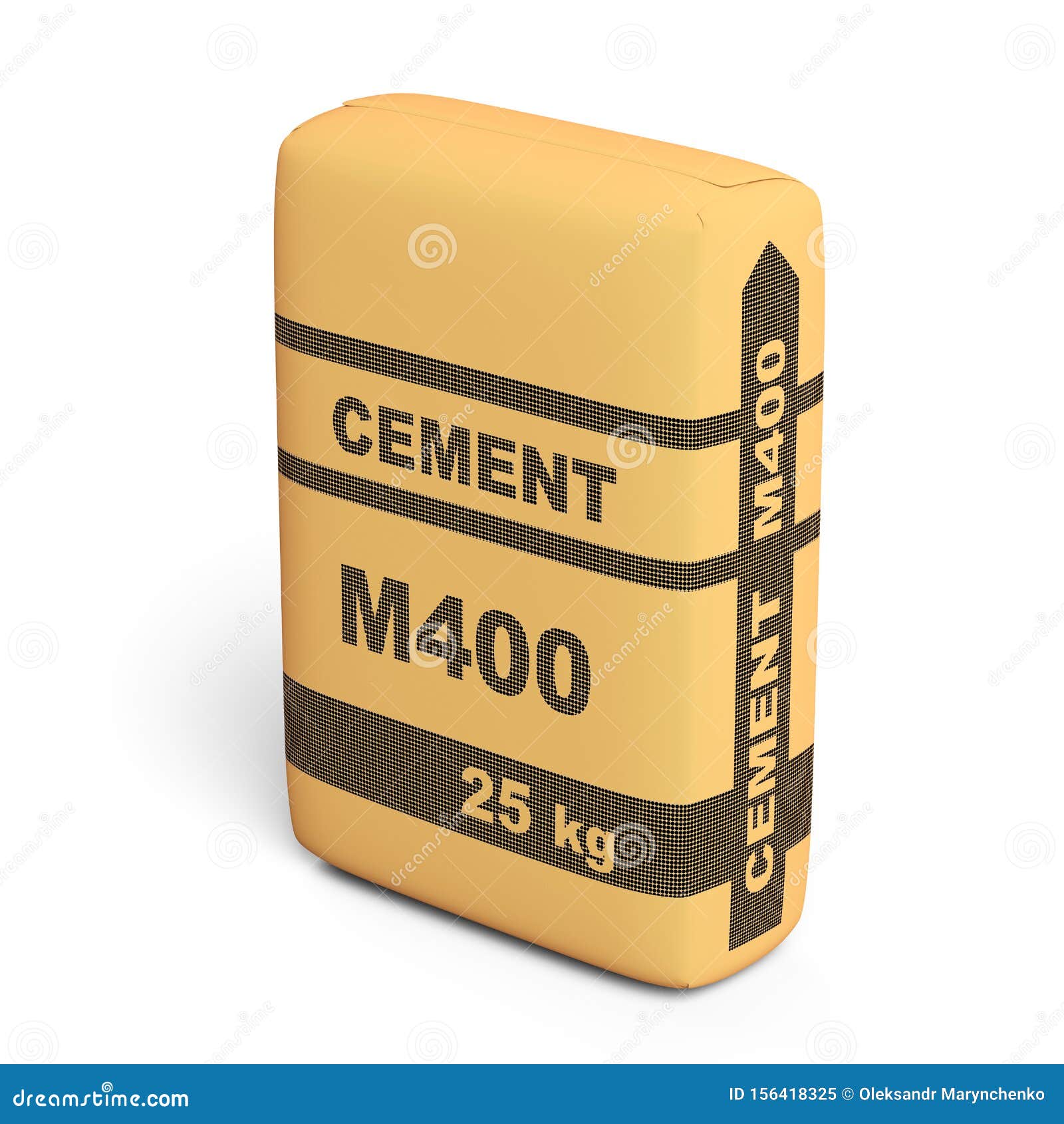 Cement sack stock illustration. Illustration of packet - 156418325