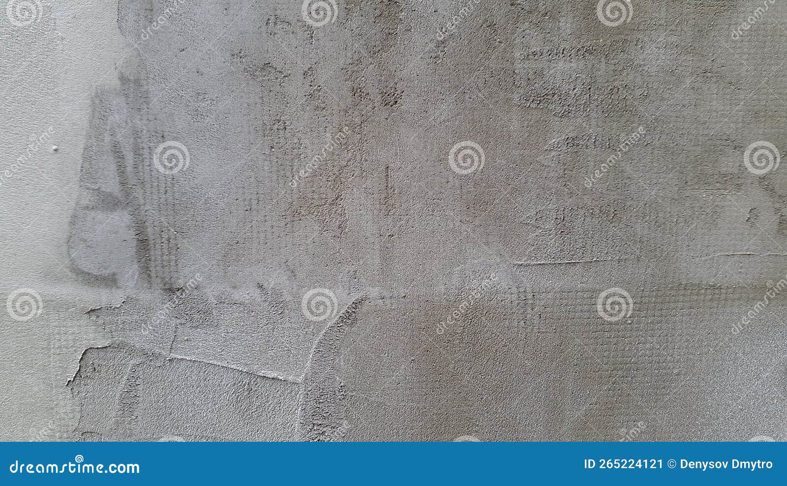 Cement-sand Plaster. Plastered Surface Stock Image - Image of cover ...