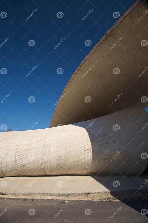 Cement shapes stock image. Image of road, roadway, lonely - 12321633