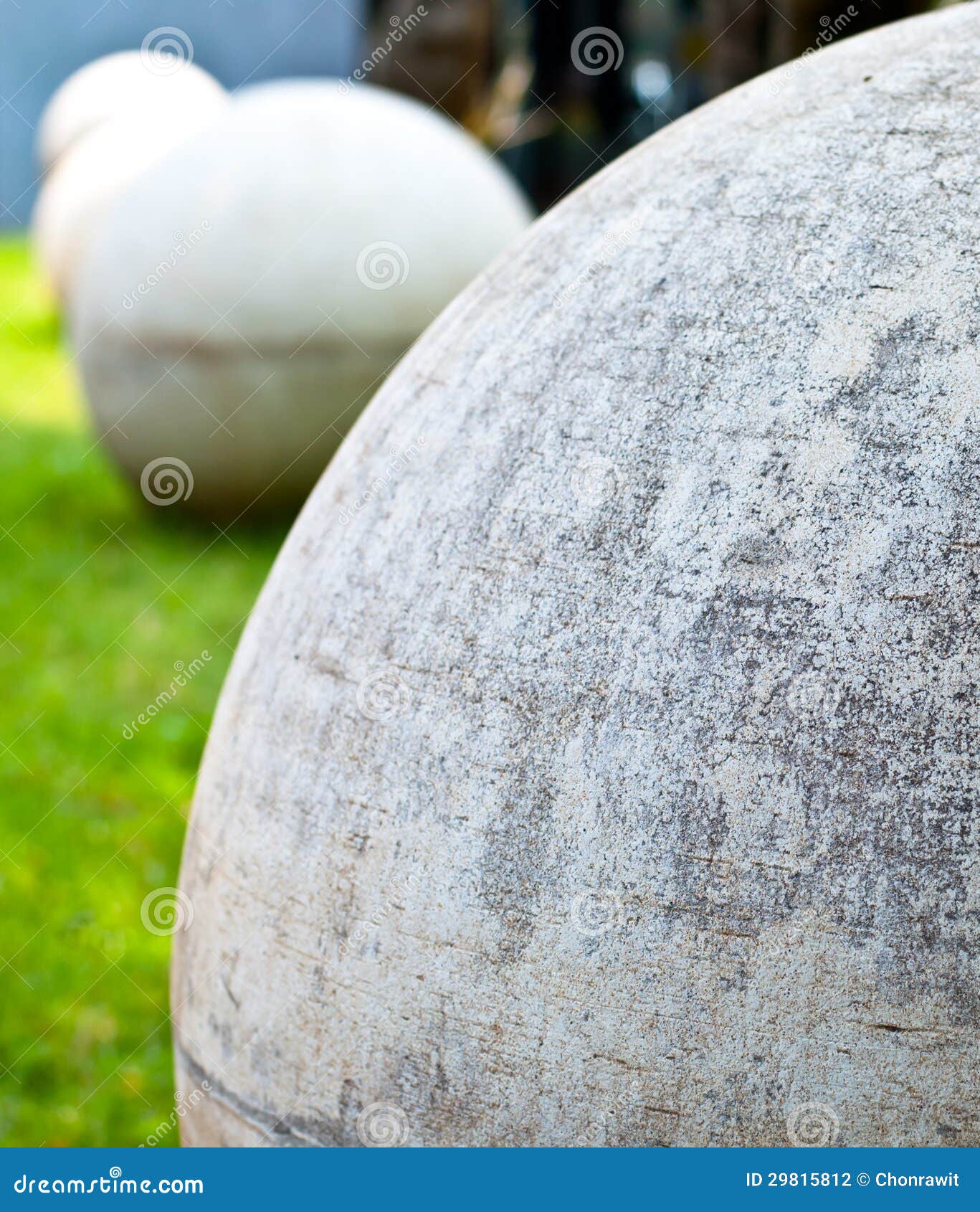 Cement sphere stock photo. Image of figure, abstract - 29815812