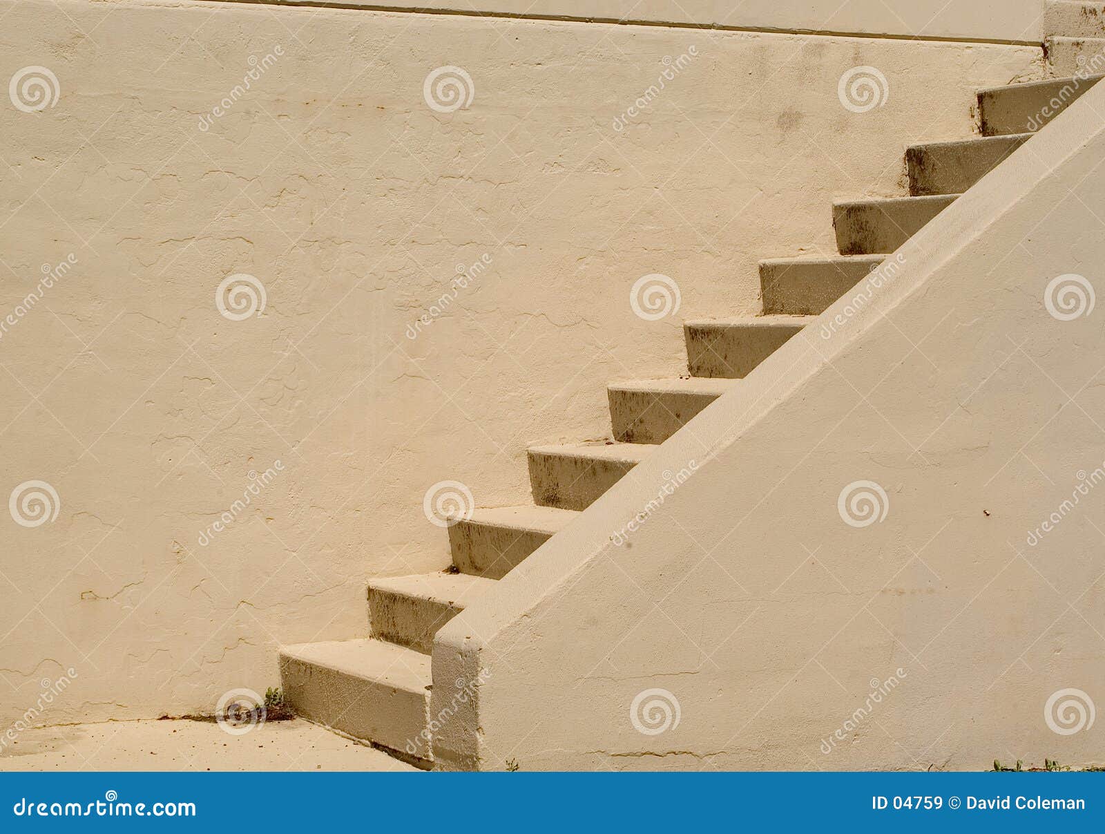 Cement Stairs stock image. Image of wall, tonal, shadows - 4759