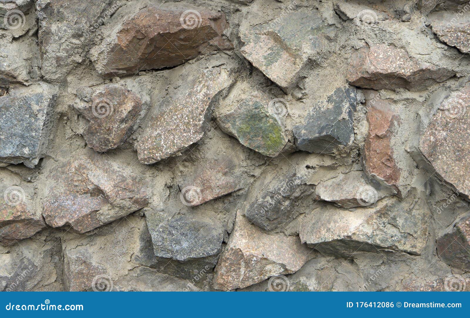 Broken Stone Wall Texture