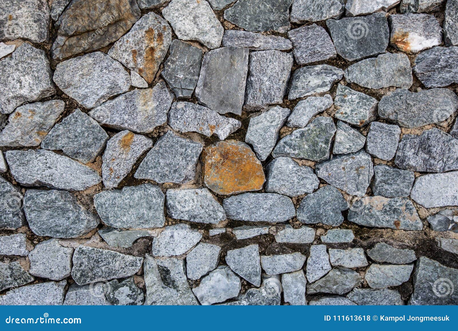 Cement and Stone Walls on the Beach. Stock Photo - Image of nature ...